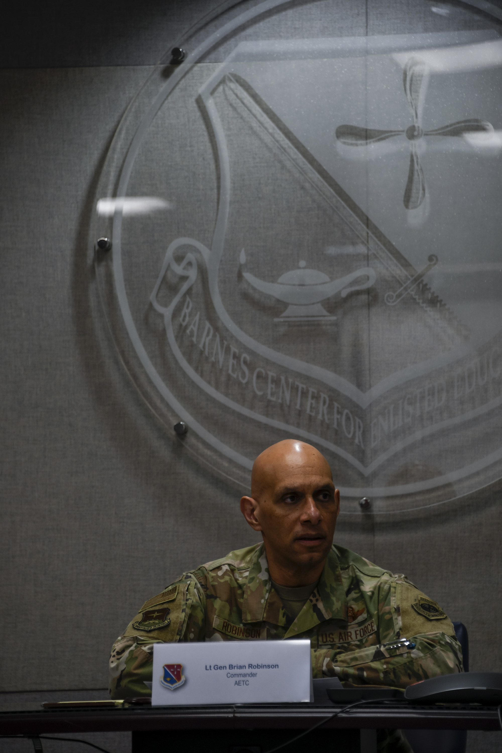 AETC command team spends time with enlisted educators > Kirtland Air ...