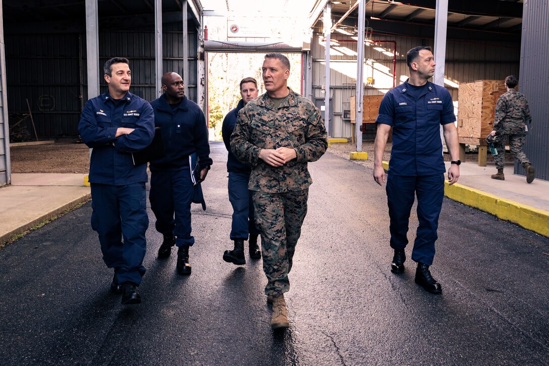 United States Coast Guard - National Capital Region Visits DRTF