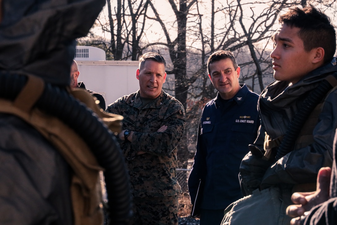 United States Coast Guard - National Capital Region Visits DRTF