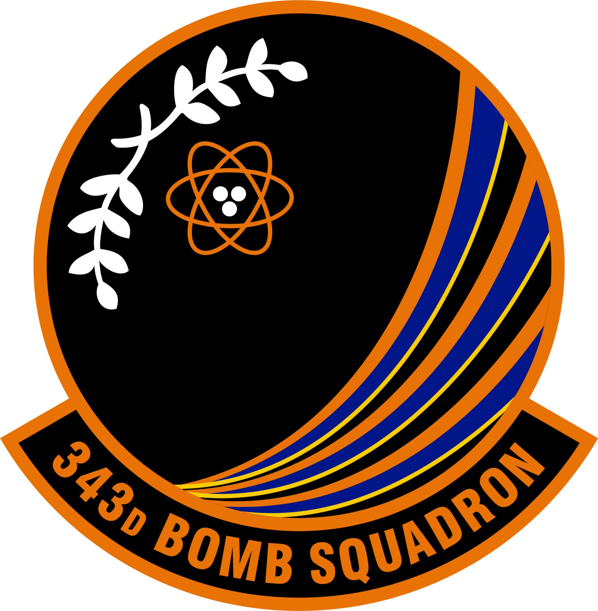 343 Bomb Squadron AFRC Air Force Historical Research Agency Display