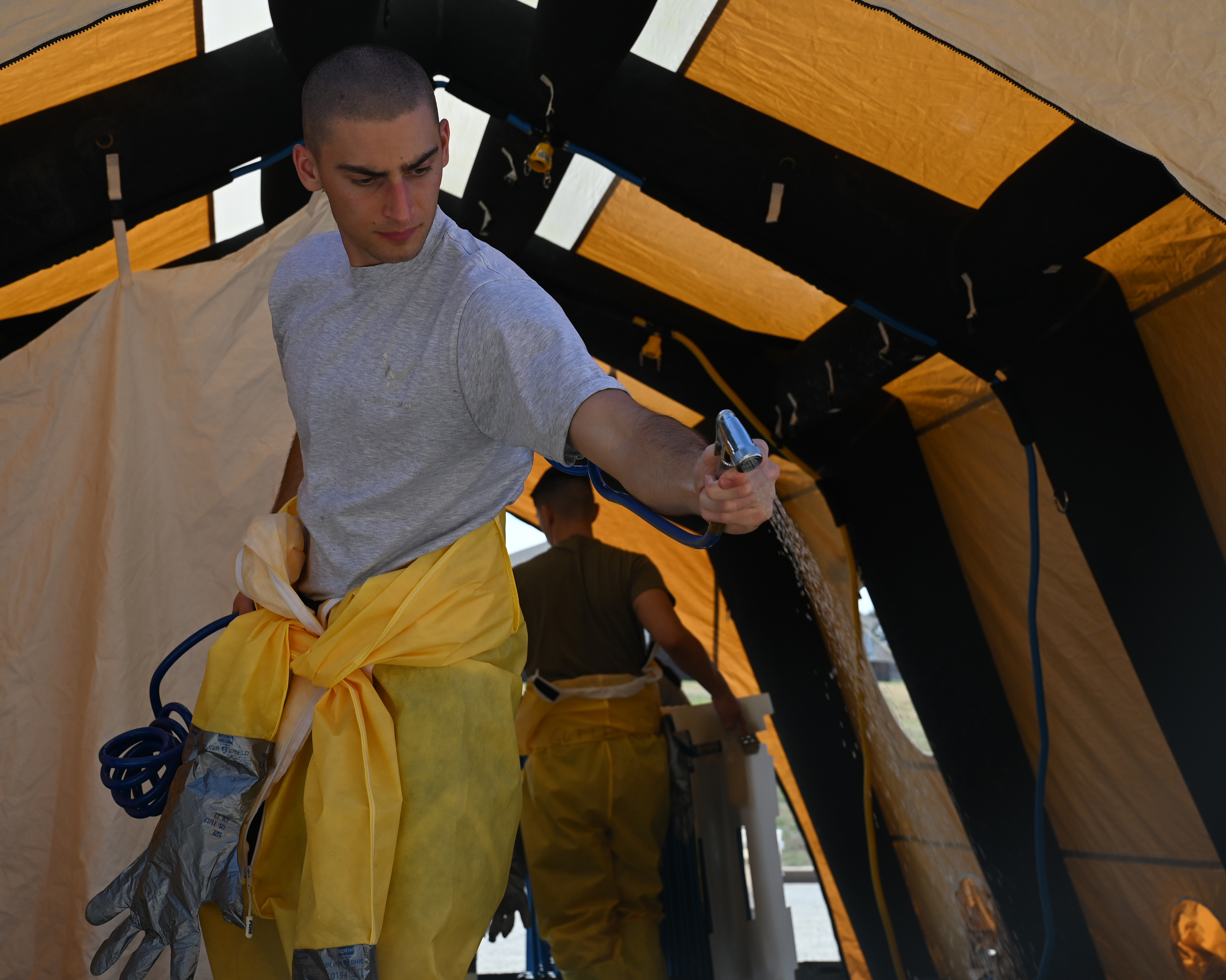 Developing Decontamination skills > Second Air Force > Article Display