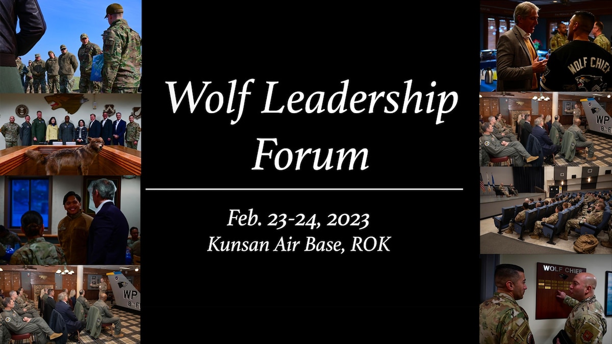 Wolf Leadership Forum – Leading the Wolf Pack > Kunsan Air Base ...