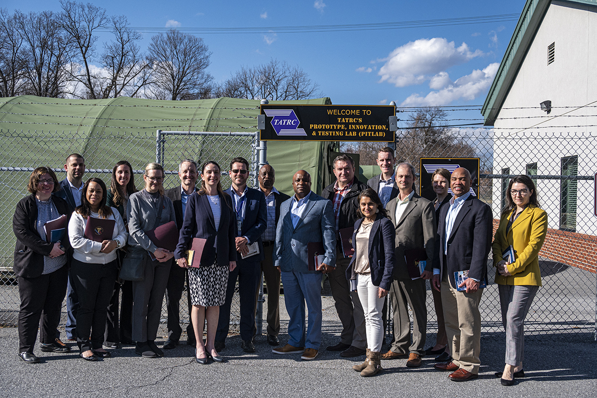 U.S. Army Medical Development teams demonstrate latest tech to Dwight D ...