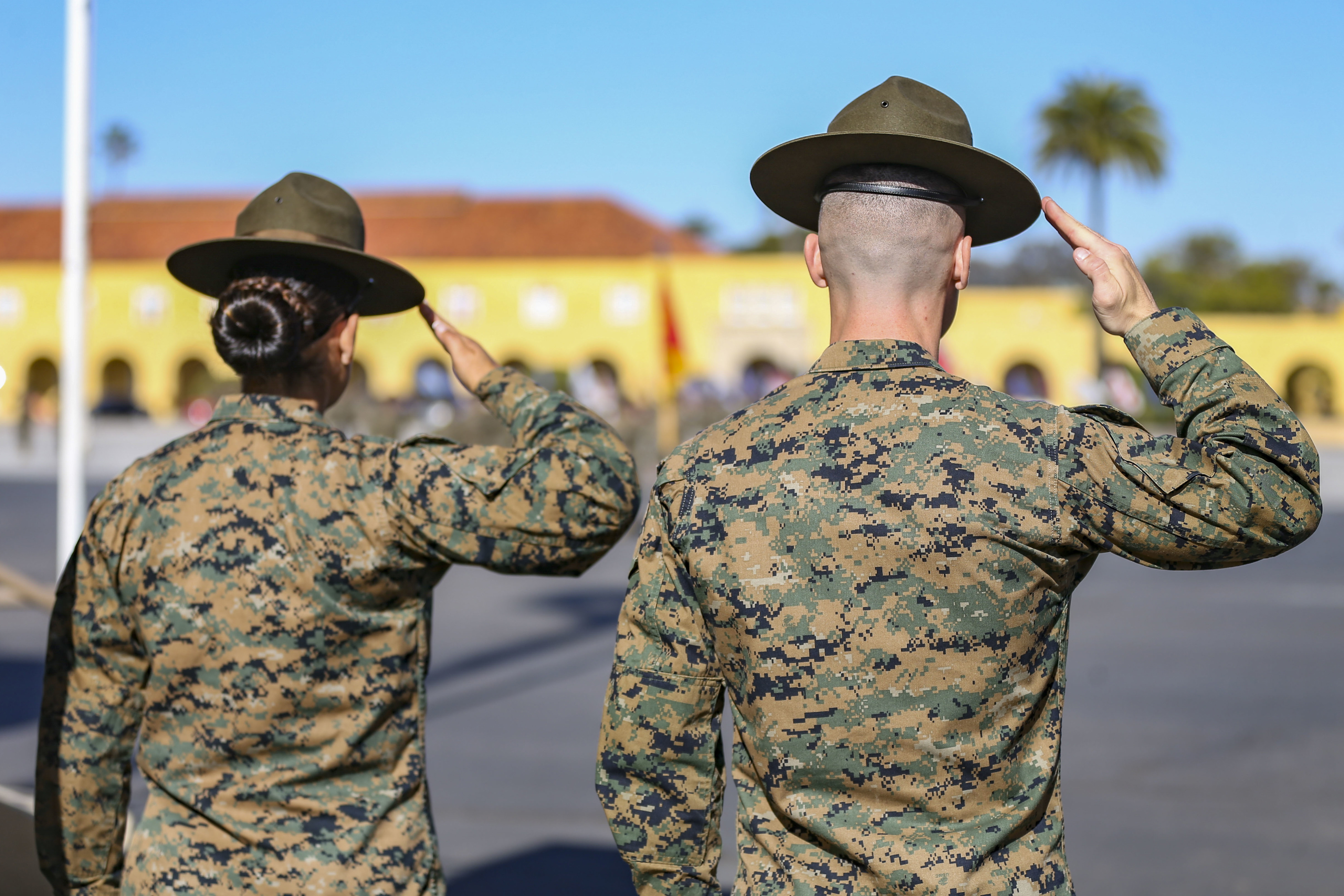 Black Drill Instructors Usmc