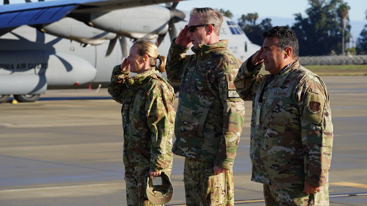 Members of the 146th Airlift Wing deploy to support Operation Enduring ...