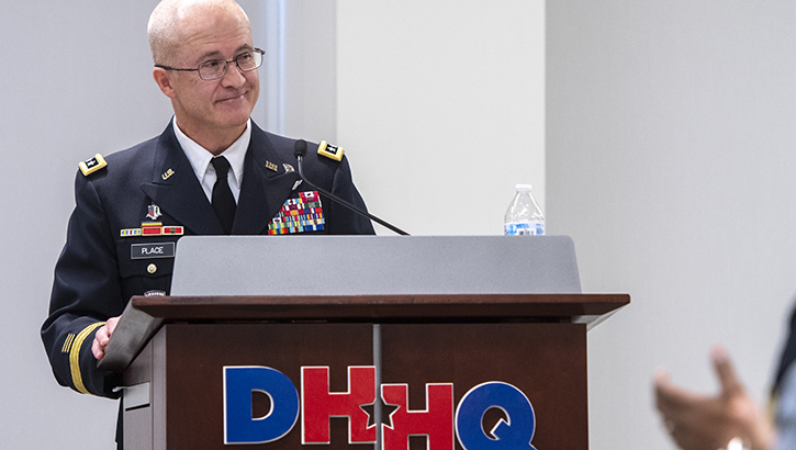 DHA will serve 'anytime, anywhere — always,' says new director > Joint ...