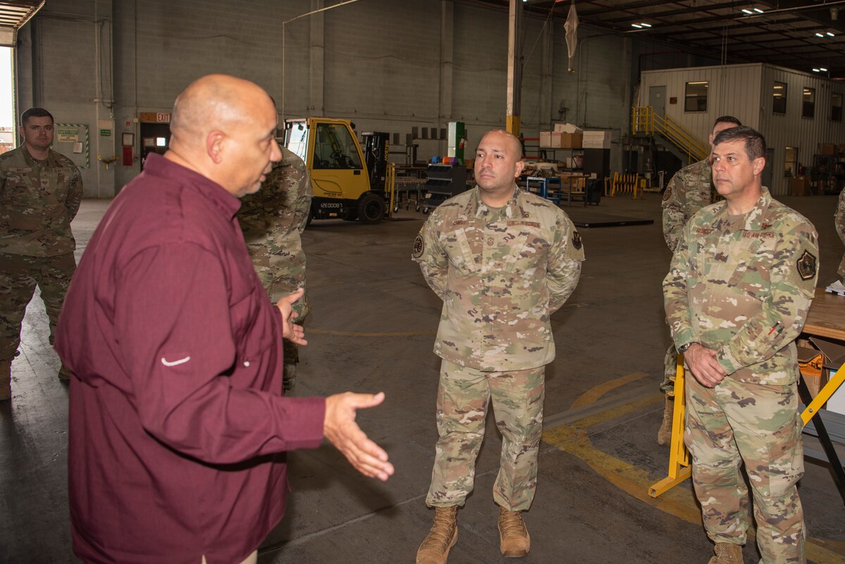 8th Air Force leadership visits Dyess > Air Force Global Strike Command ...