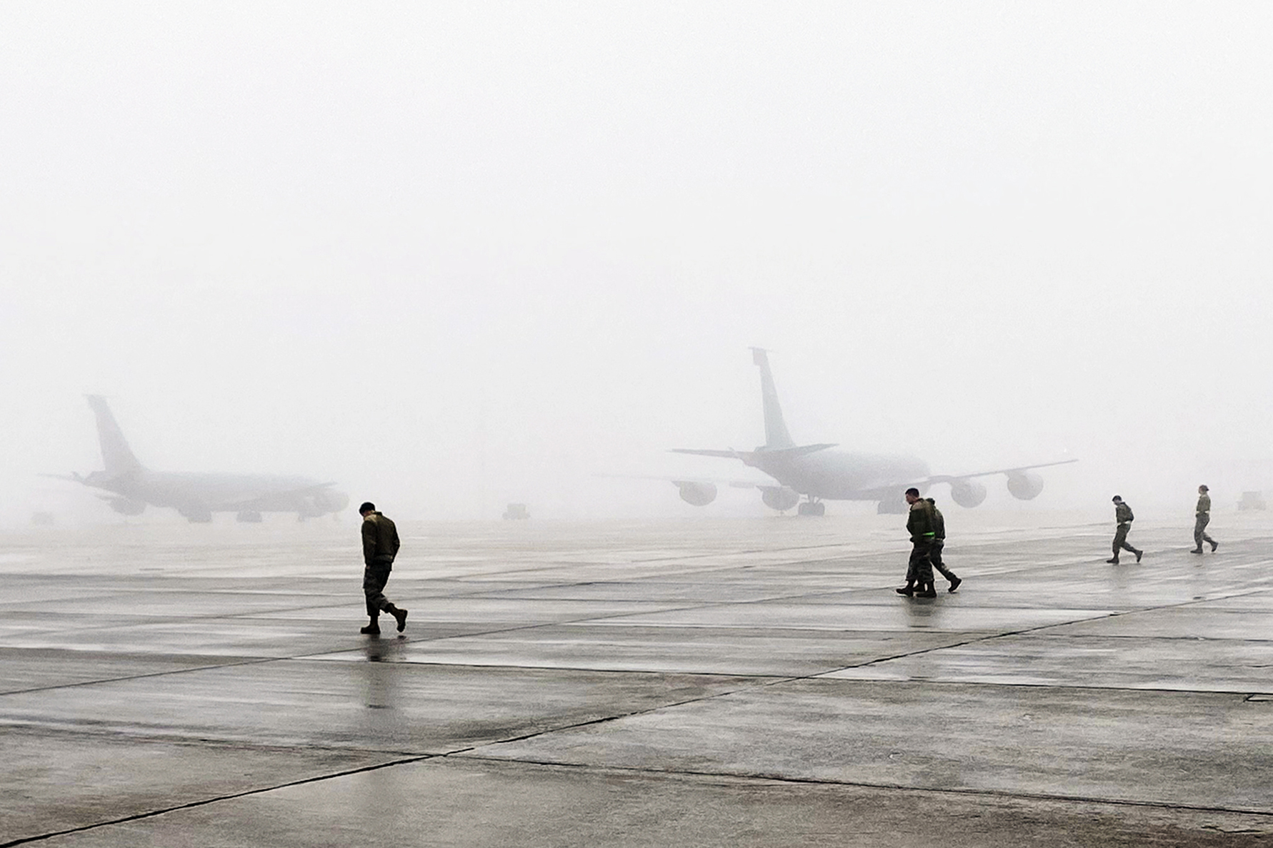Foggy Flight Line