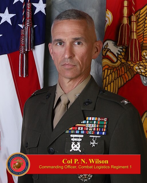 Colonel P. N. Wilson > 1st Marine Logistics Group > Leaders