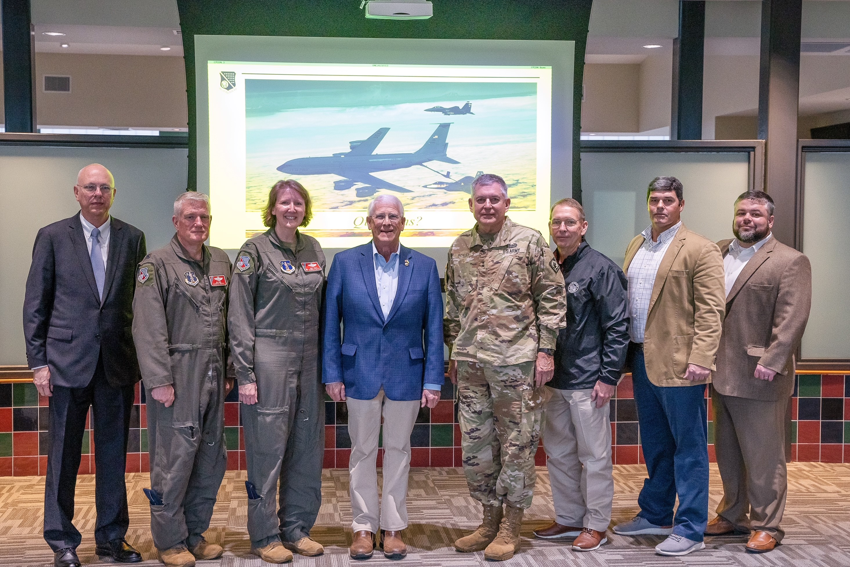 186th Air Refueling Wing hosts Leadership for KC-46 tour > 186th Air ...