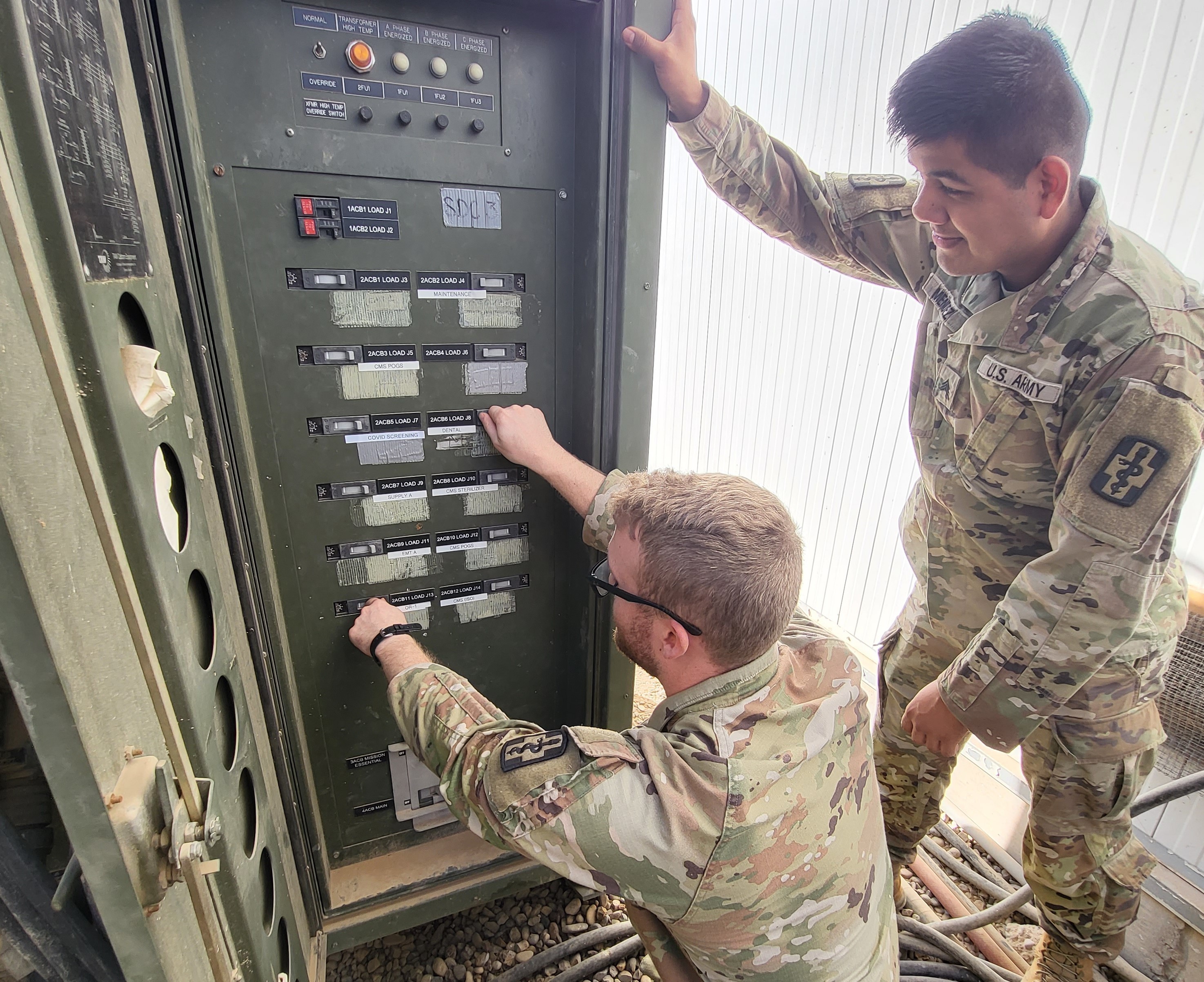 The power team: What the hospital runs on > U.S. Army Reserve > News