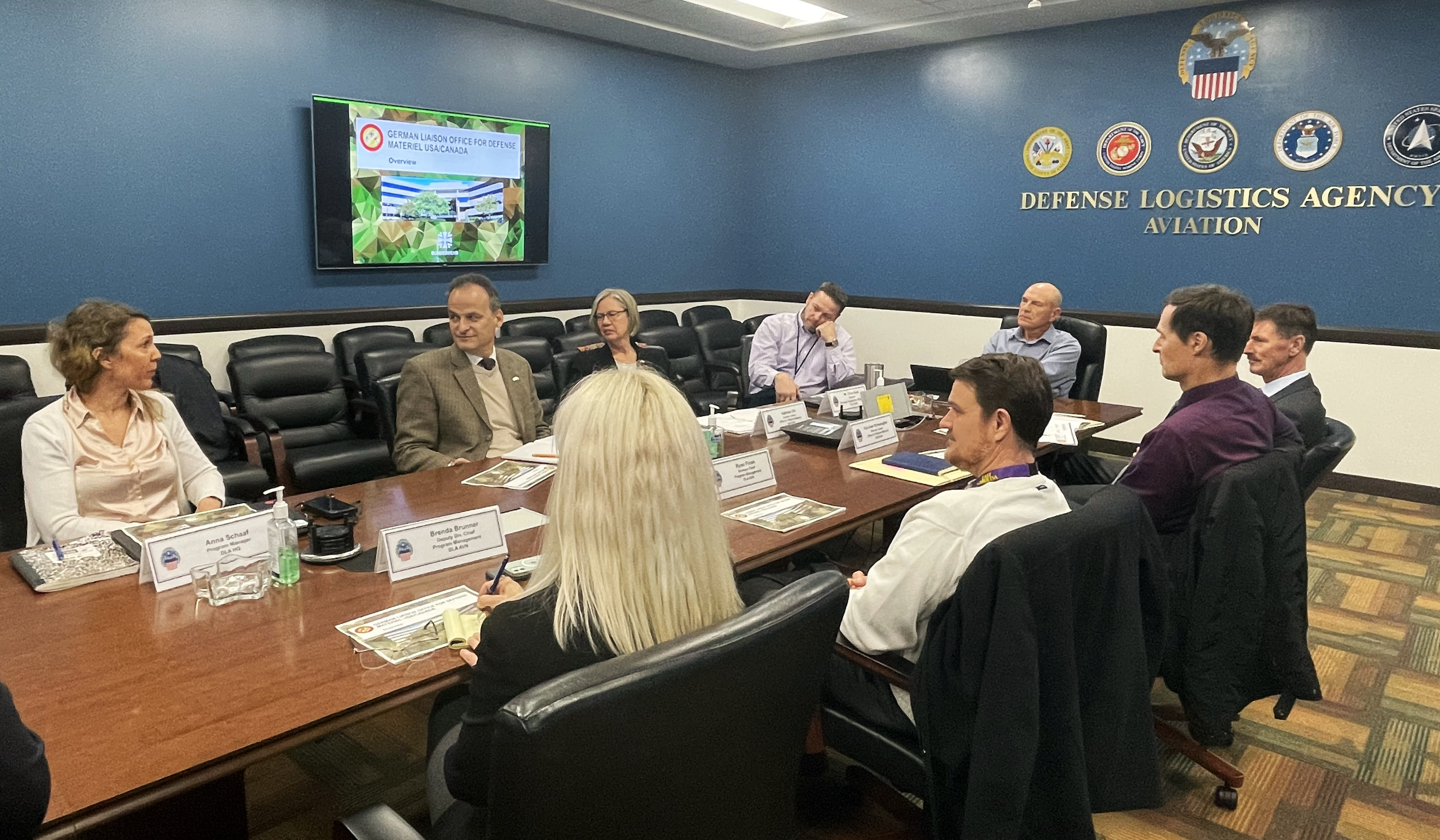 German military officials strengthen ties with DLA Aviation during ...