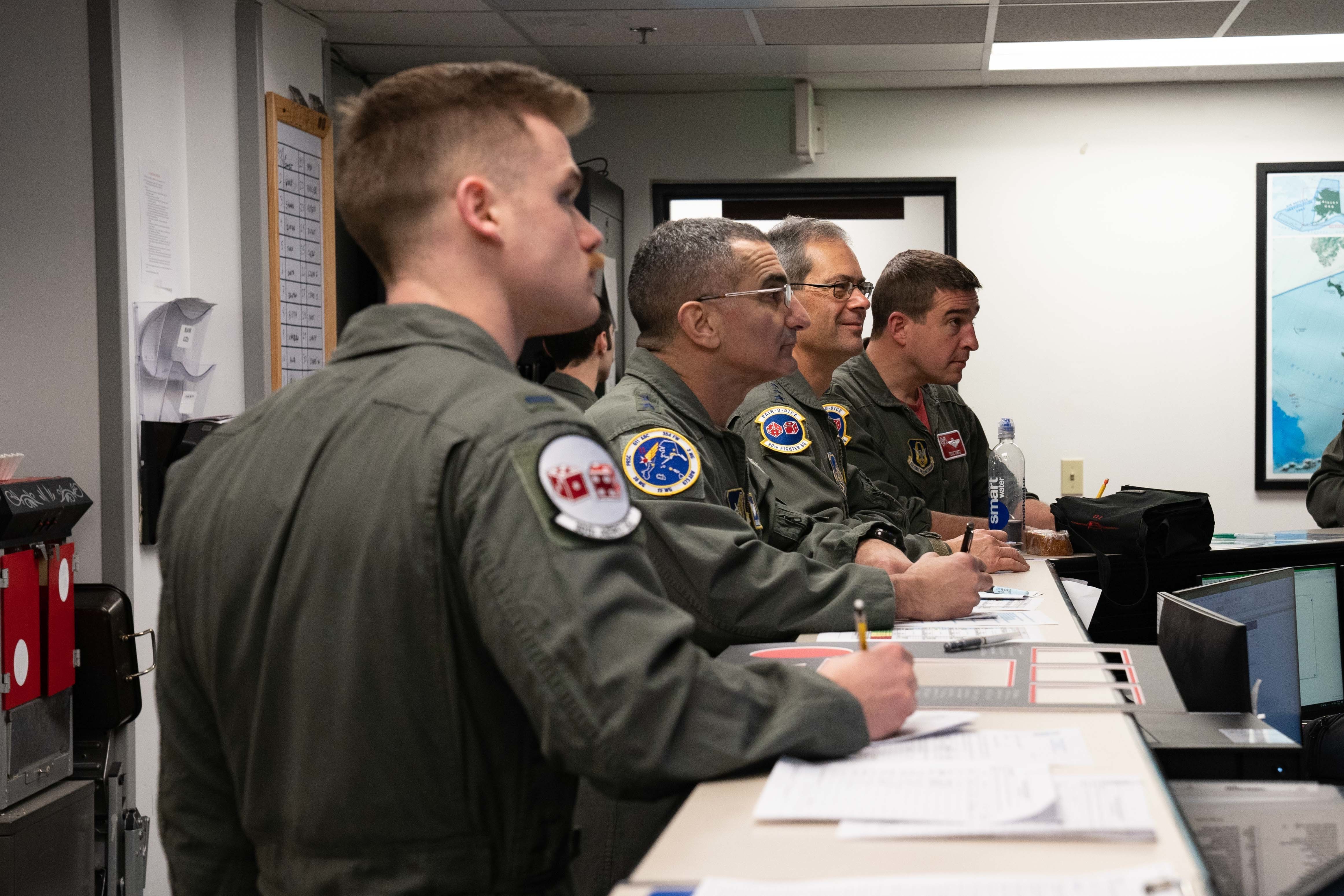 PACAF command team visit JBER