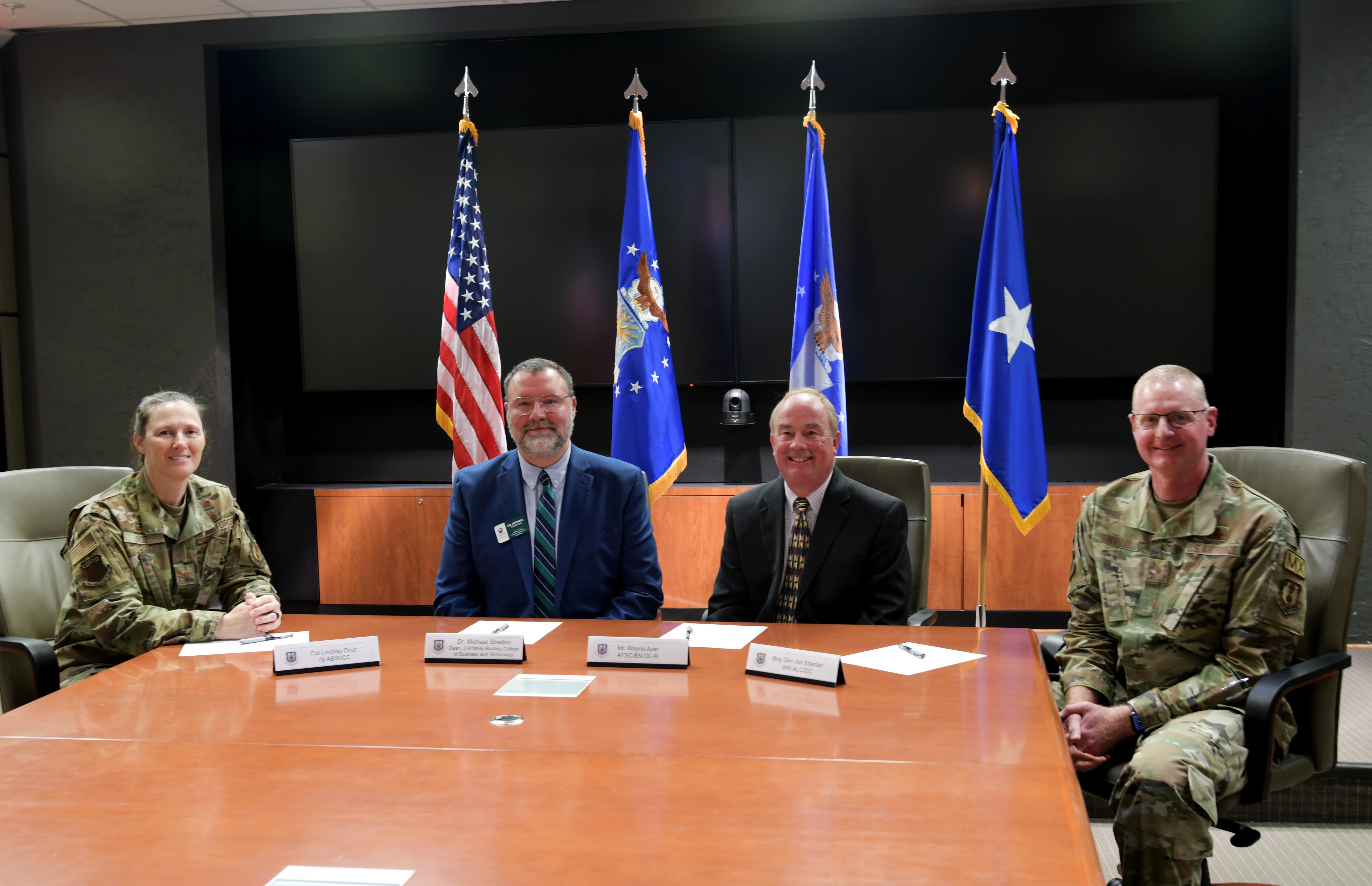 Robins Air Force Base announces educational partnership with Georgia ...