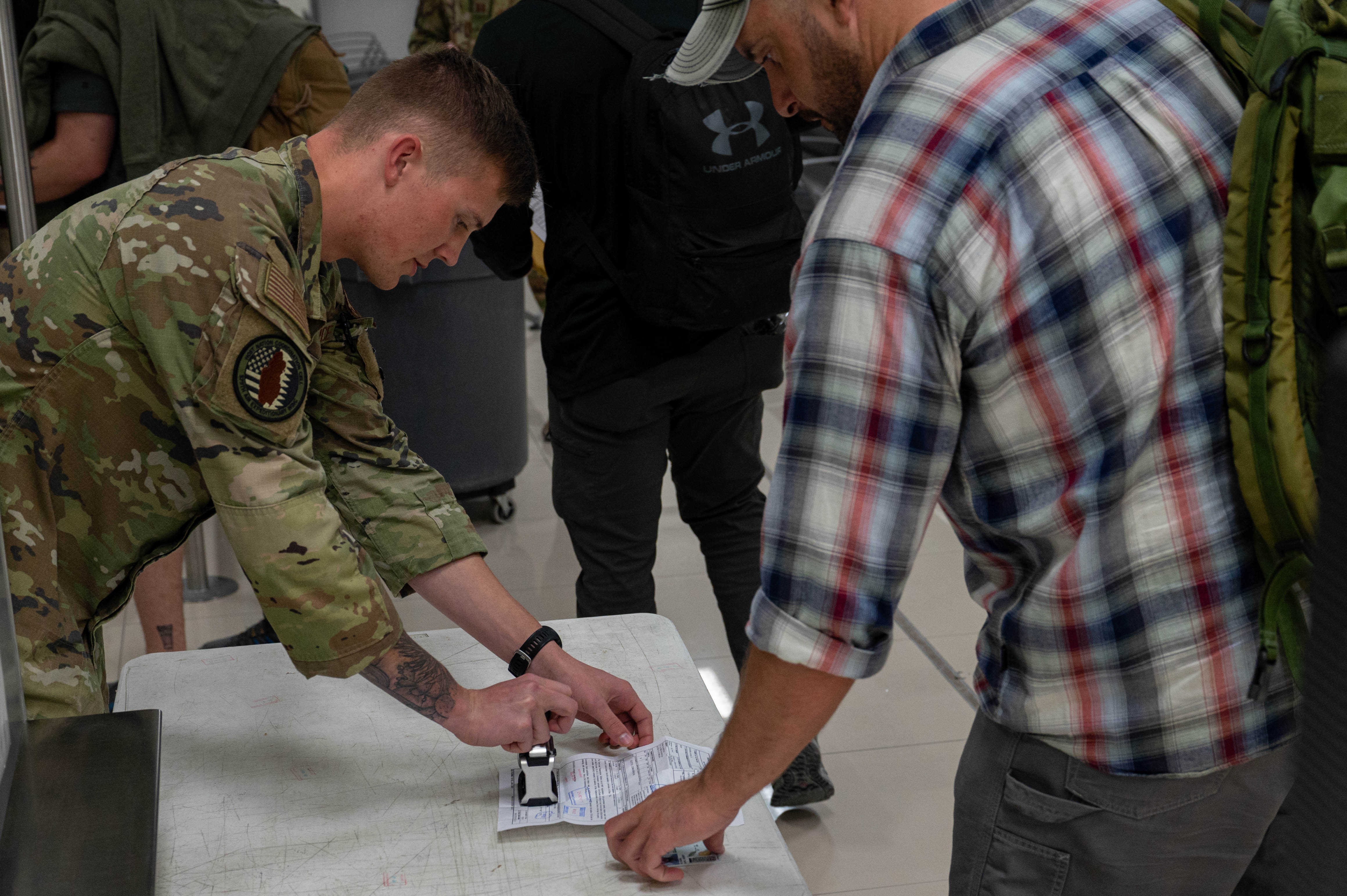 HNCC ensures smooth departures from the Deid > U.S. Air Forces Central ...