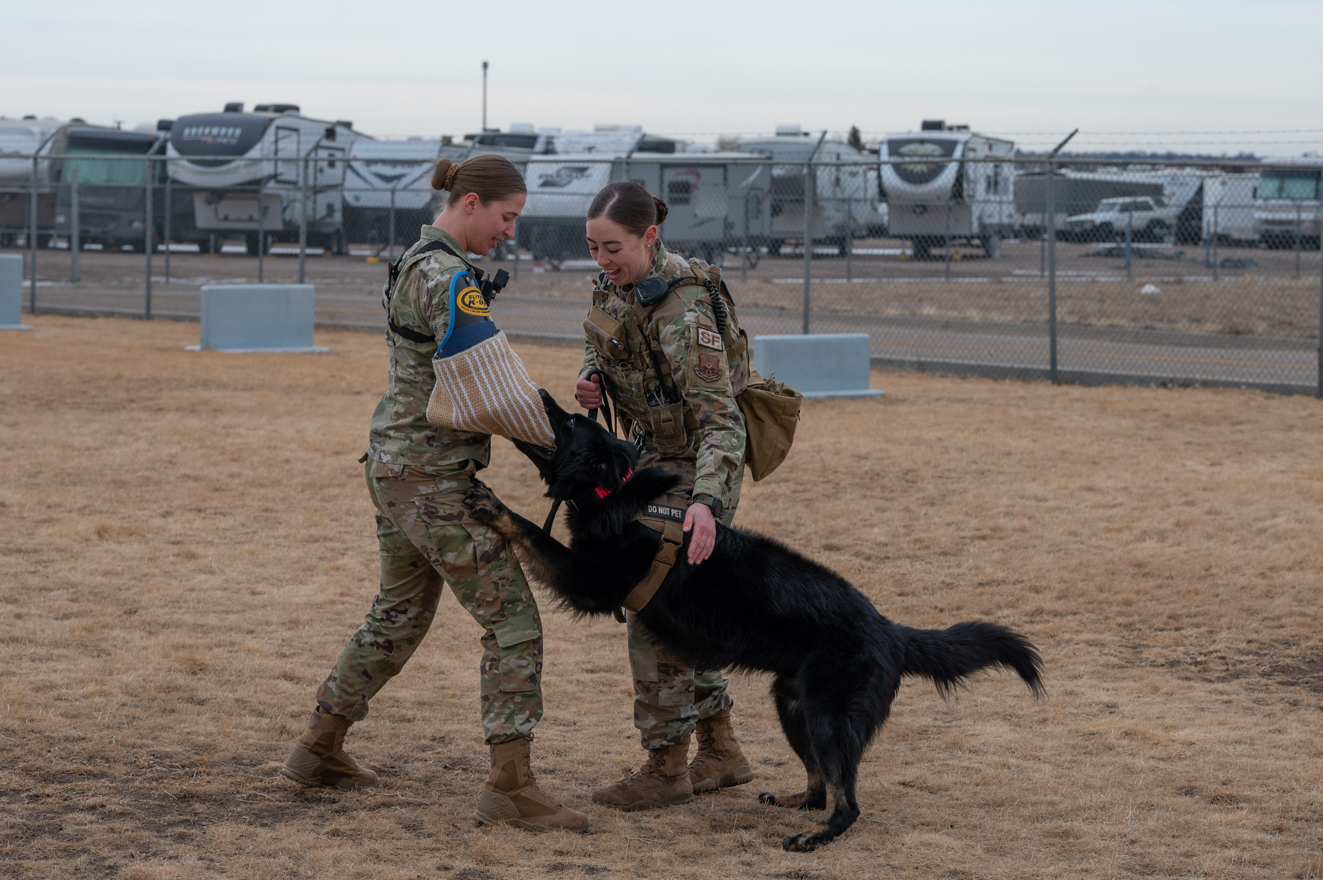 90MW Command Chief catches MWD > Air Force Global Strike Command ...