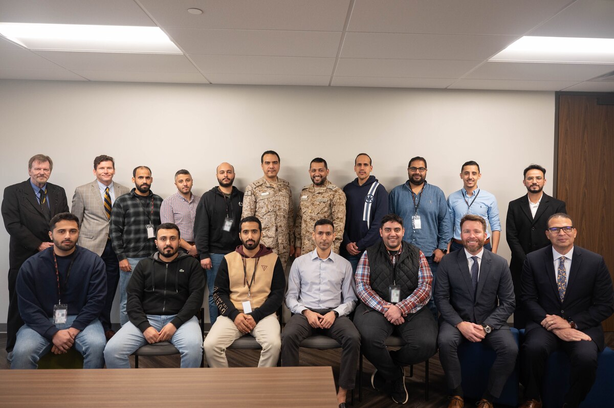 JBSA | Royal Saudi Air Force officers receive electronic warfare ...