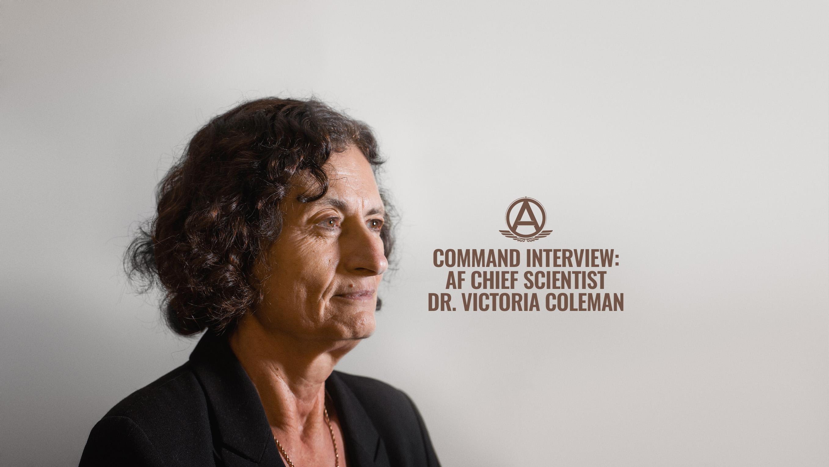 At Altitude: AF Chief Scientist Victoria Coleman > > Display