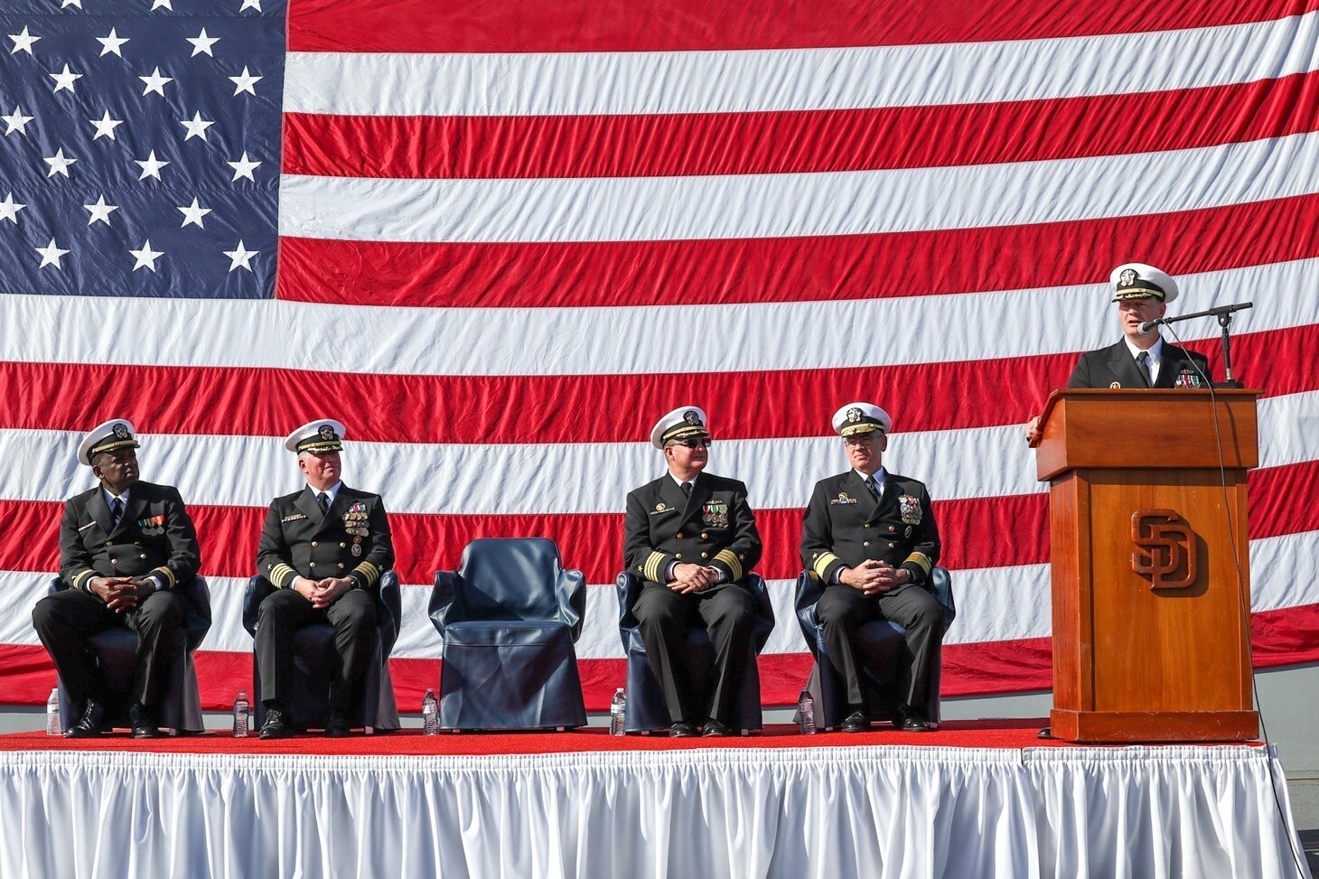USS Iwo Jima Holds Change of Command > Commander, Naval Surface Force ...