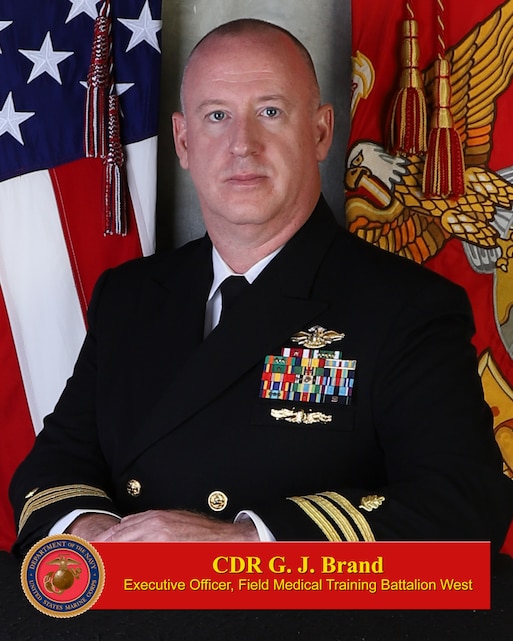 Commander George J. Brand > Training Command > Biography