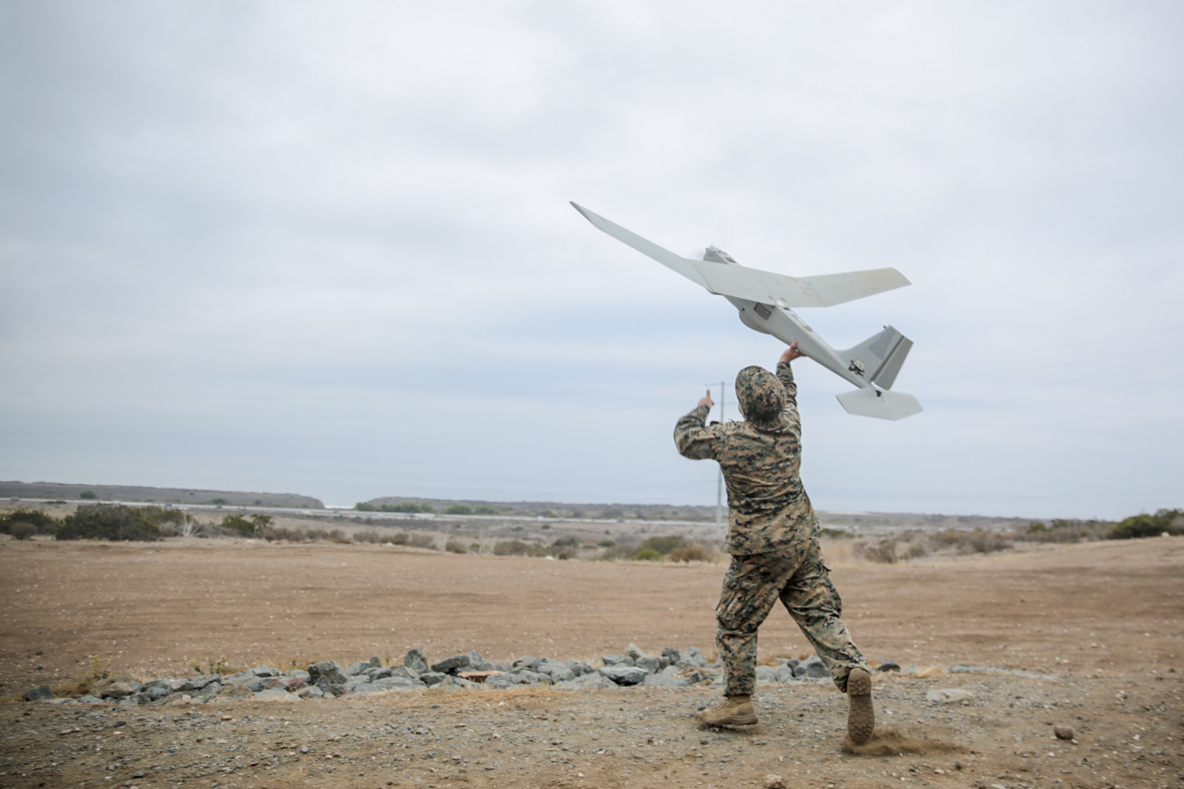 Eagle Eyes: 1st ANGLICO Marines fly RQ 20 Puma