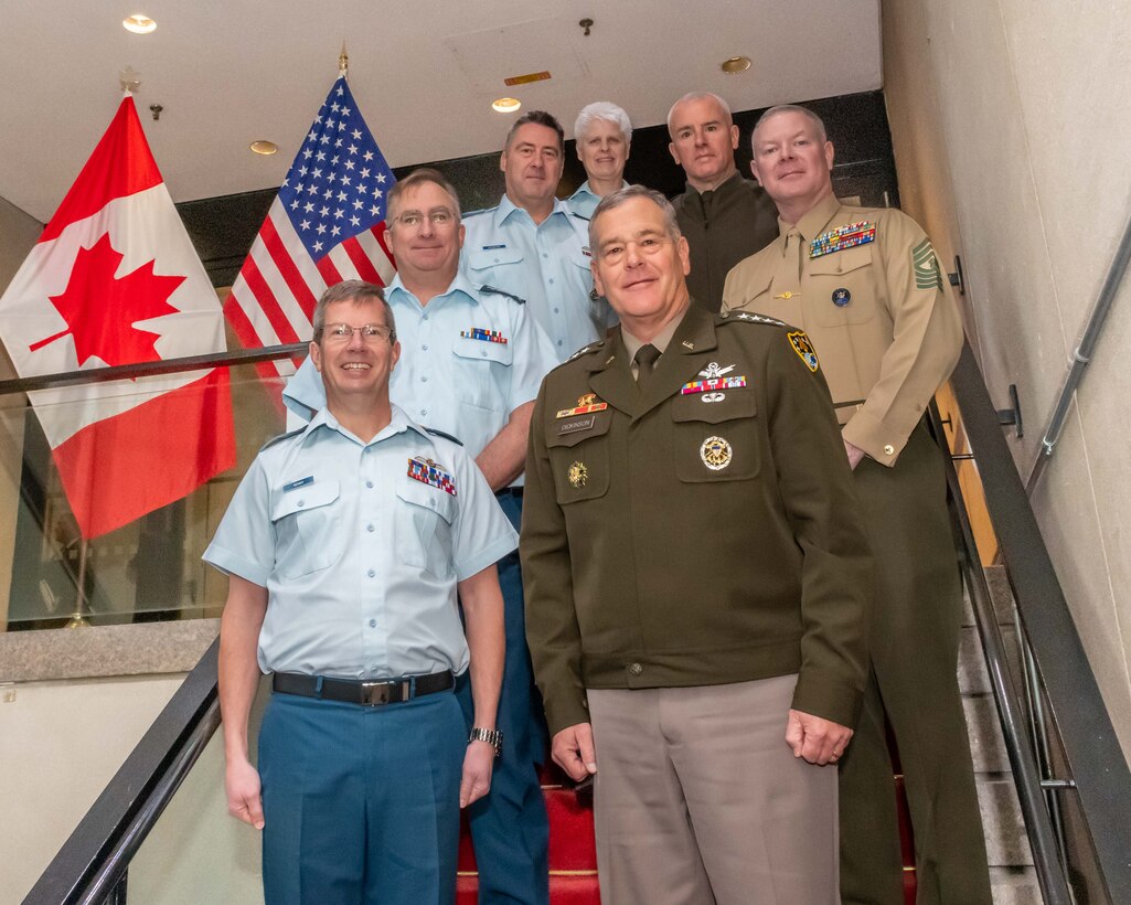 Usspacecom Leaders Broaden Partnership In Visit To Canada