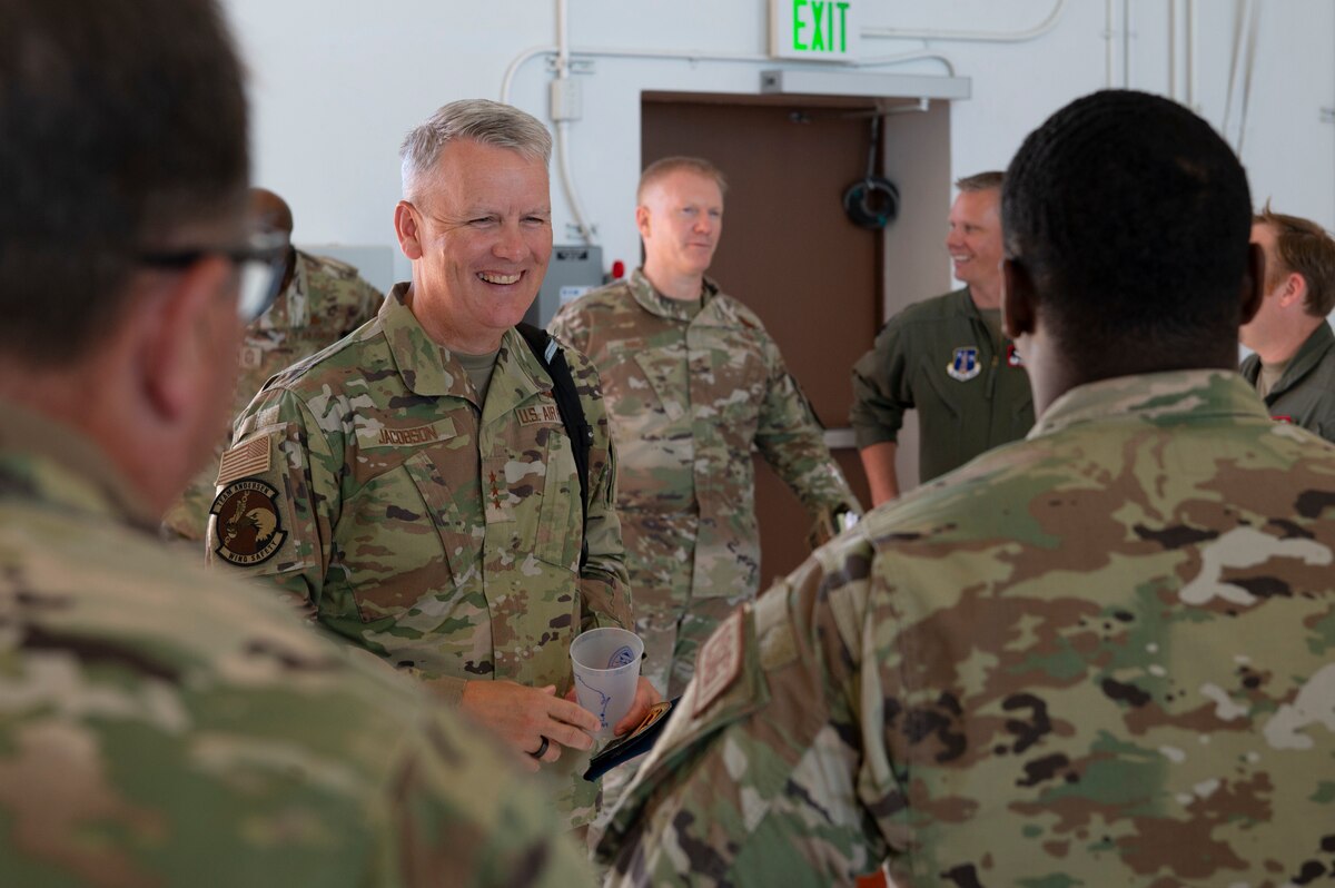Lt. Gen. Jacobson visits Andersen AFB > Andersen Air Force Base > Features