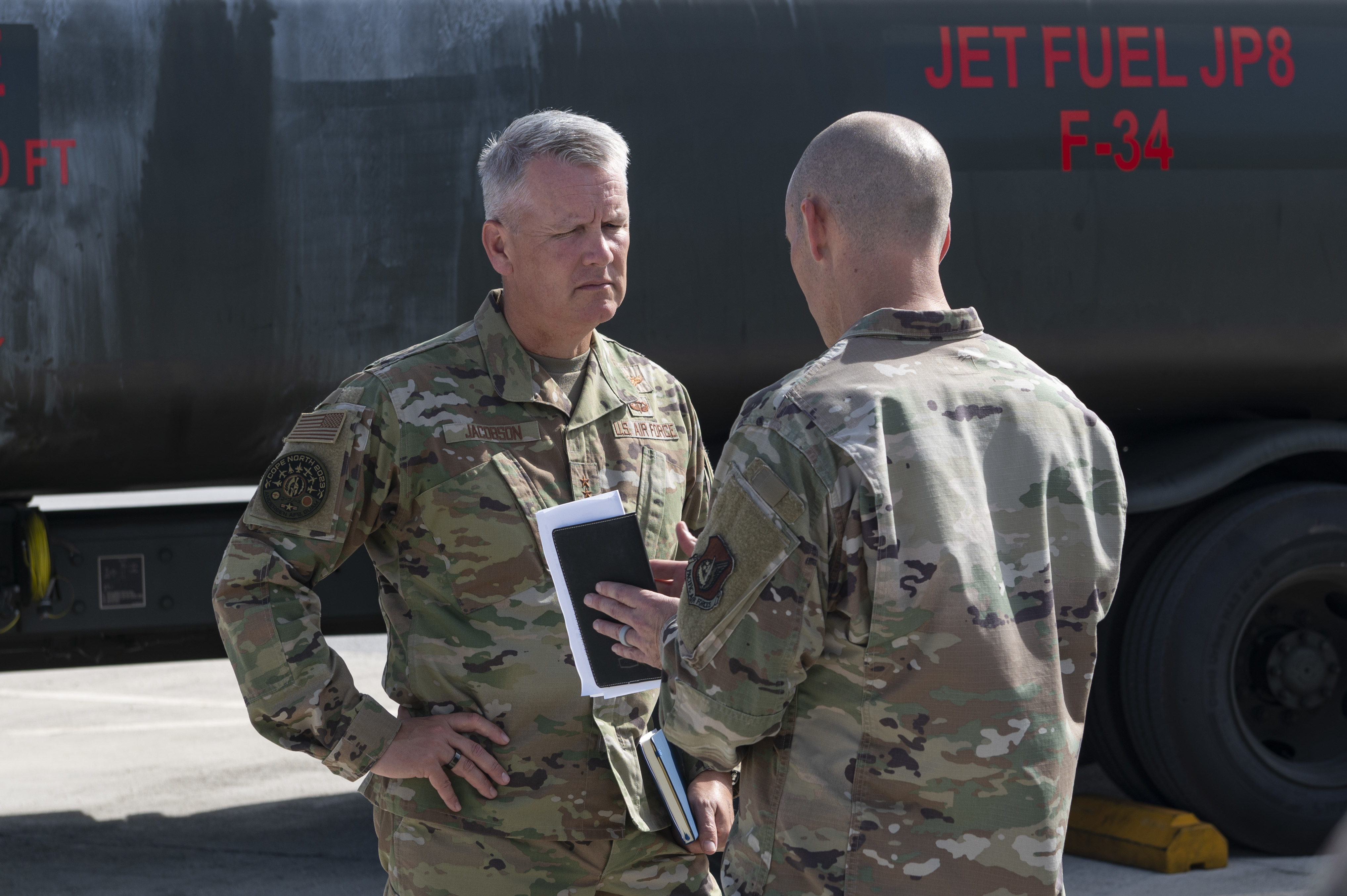 Lt. Gen. Jacobson visits Andersen AFB > Andersen Air Force Base > Features