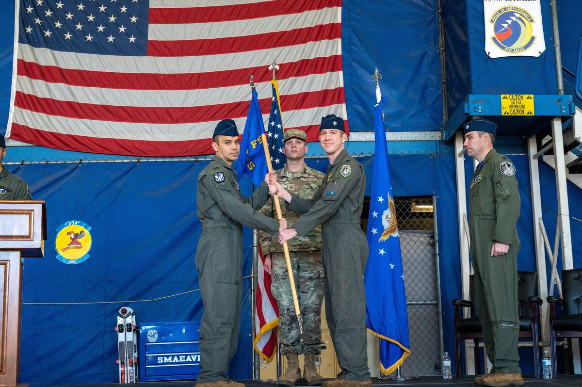 Nordgren takes 334th FS reins > Seymour Johnson Air Force Base ...