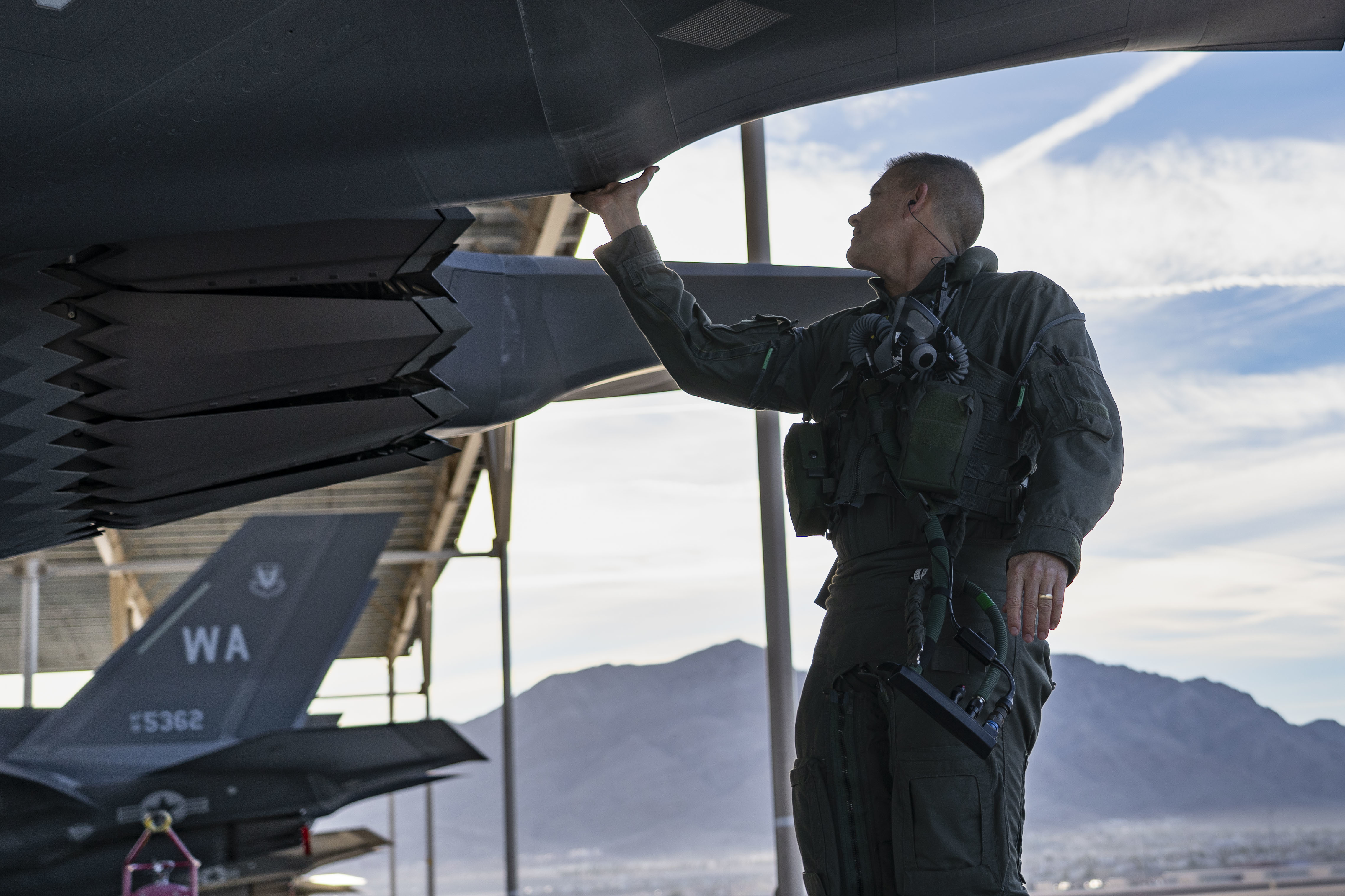 From spectator to aerial gladiator: AFOTEC Commander first general ...