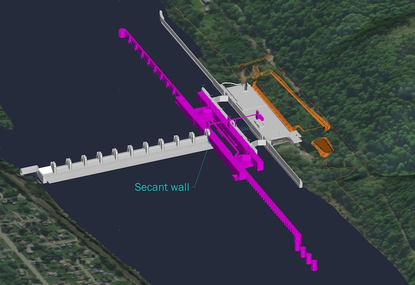 Underwater wall construction serves as a stepping stone for major ...