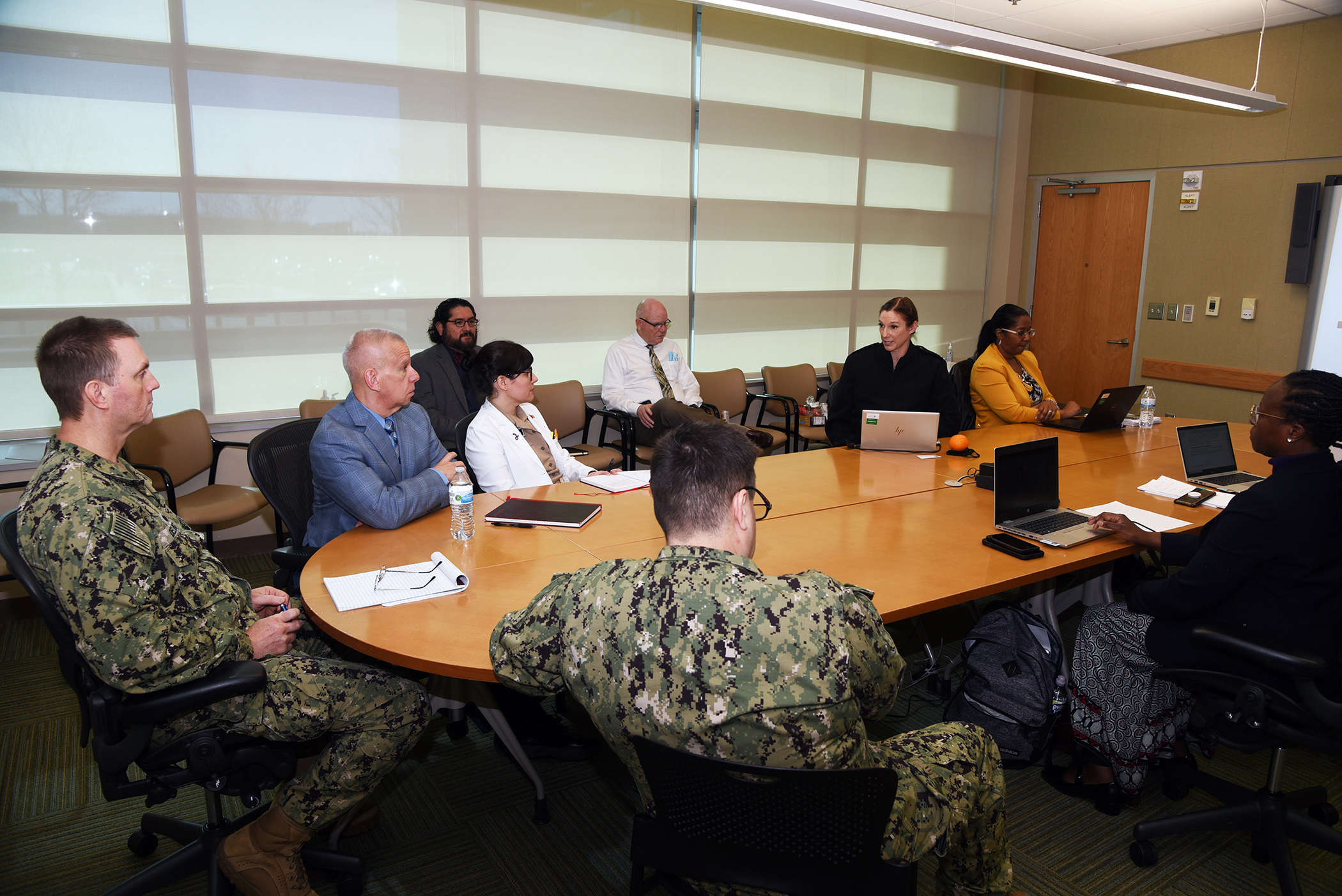 Navy HRPP visits NAMRU San Antonio > Navy Medicine > News Article
