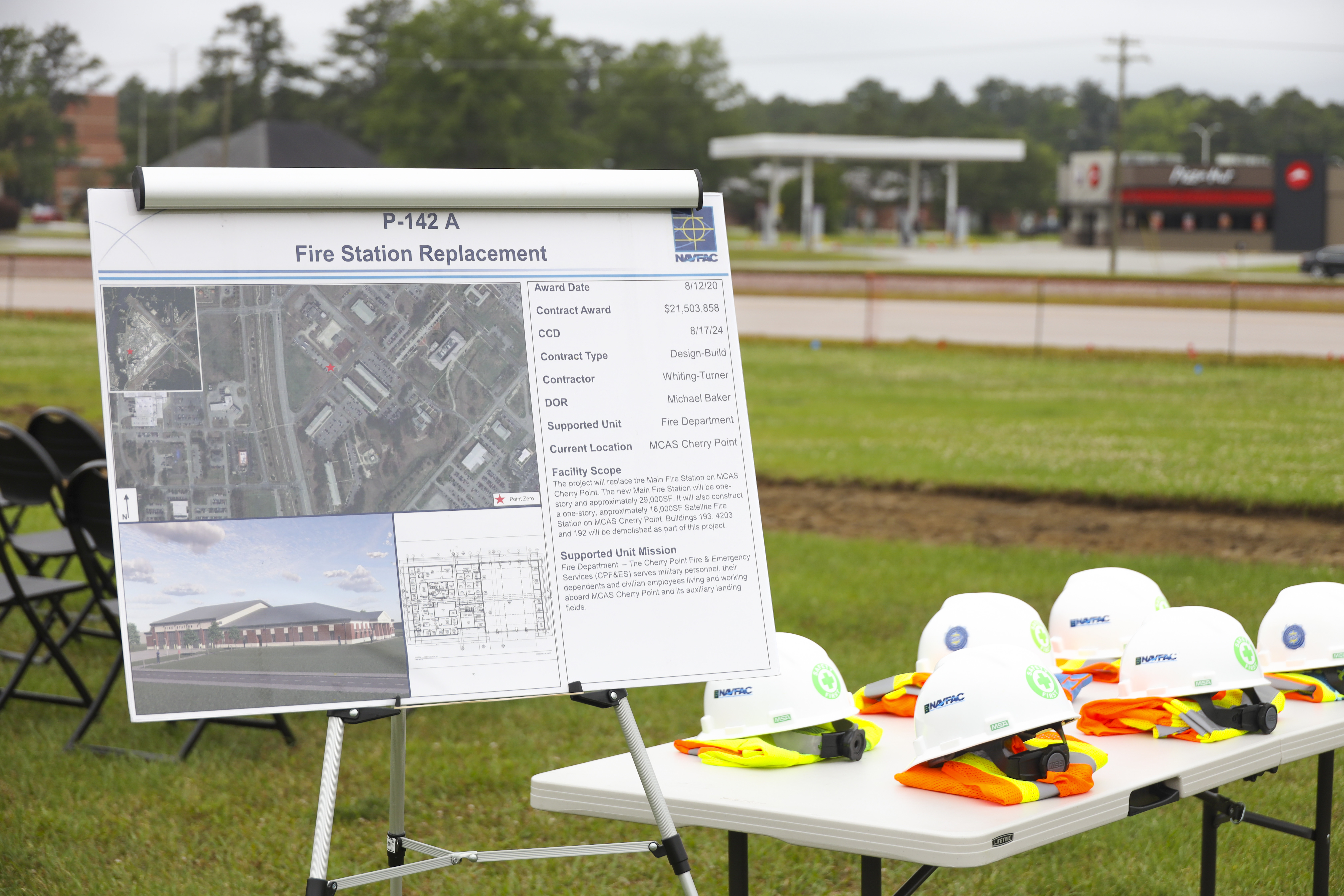 Fire Station groundbreaking