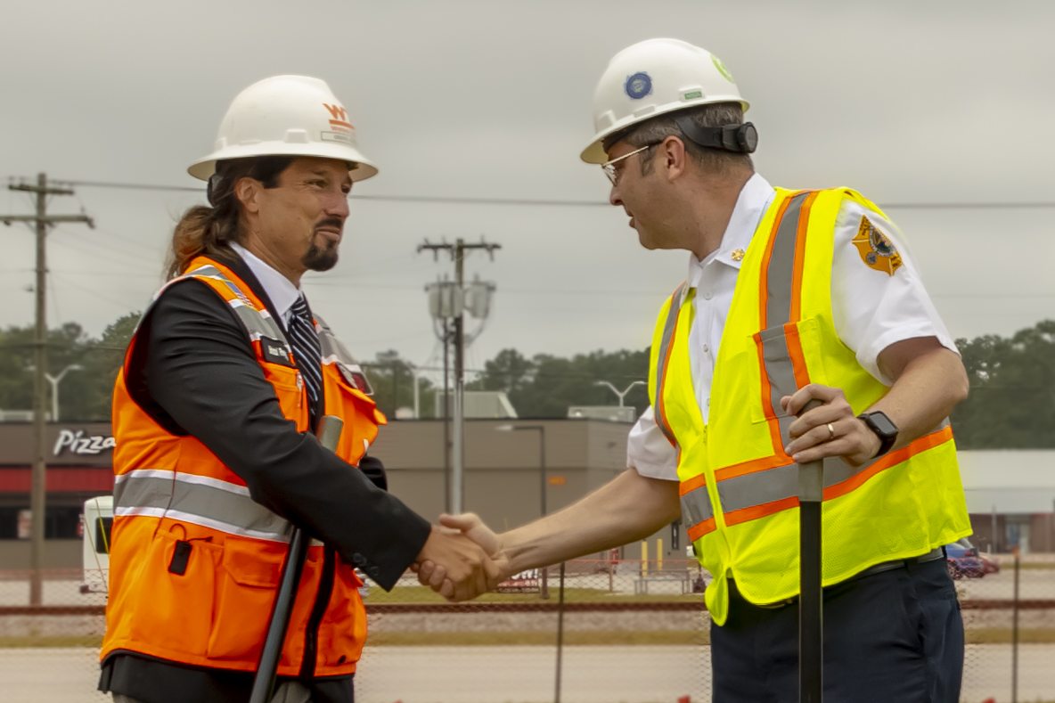 Fire Station groundbreaking > Marine Corps Air Station Cherry Point > Story