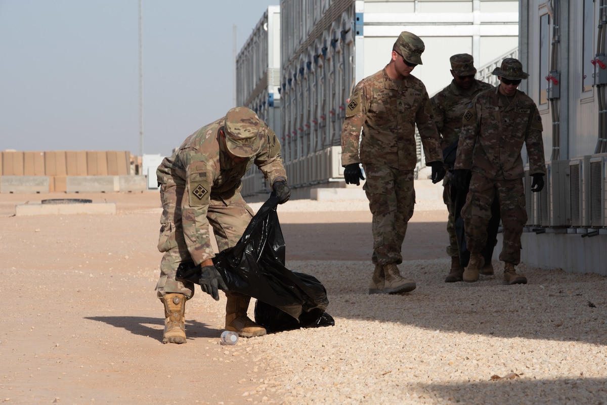 Team PSAB cleans up in "Operation Clean Sweep" > U.S. Air Forces ...