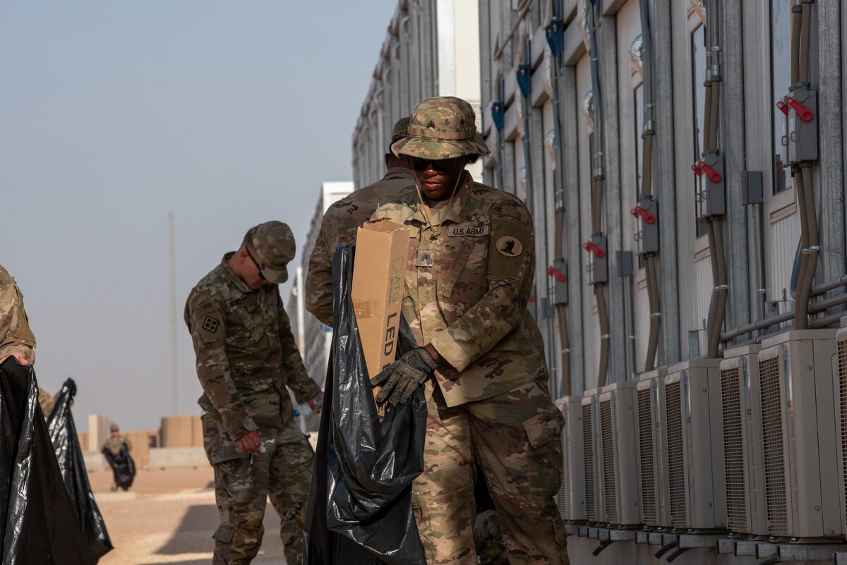 Team PSAB cleans up in "Operation Clean Sweep" > U.S. Air Forces ...