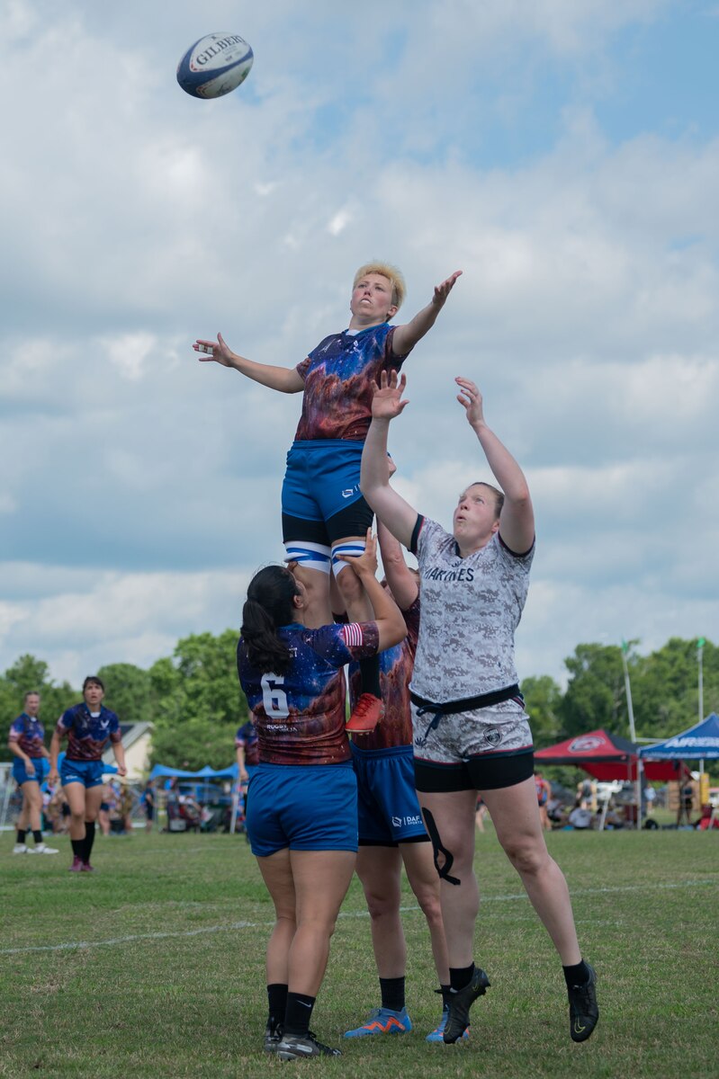 U.S. Air Force Women’s Rugby team takes home gold > Seymour Johnson Air ...