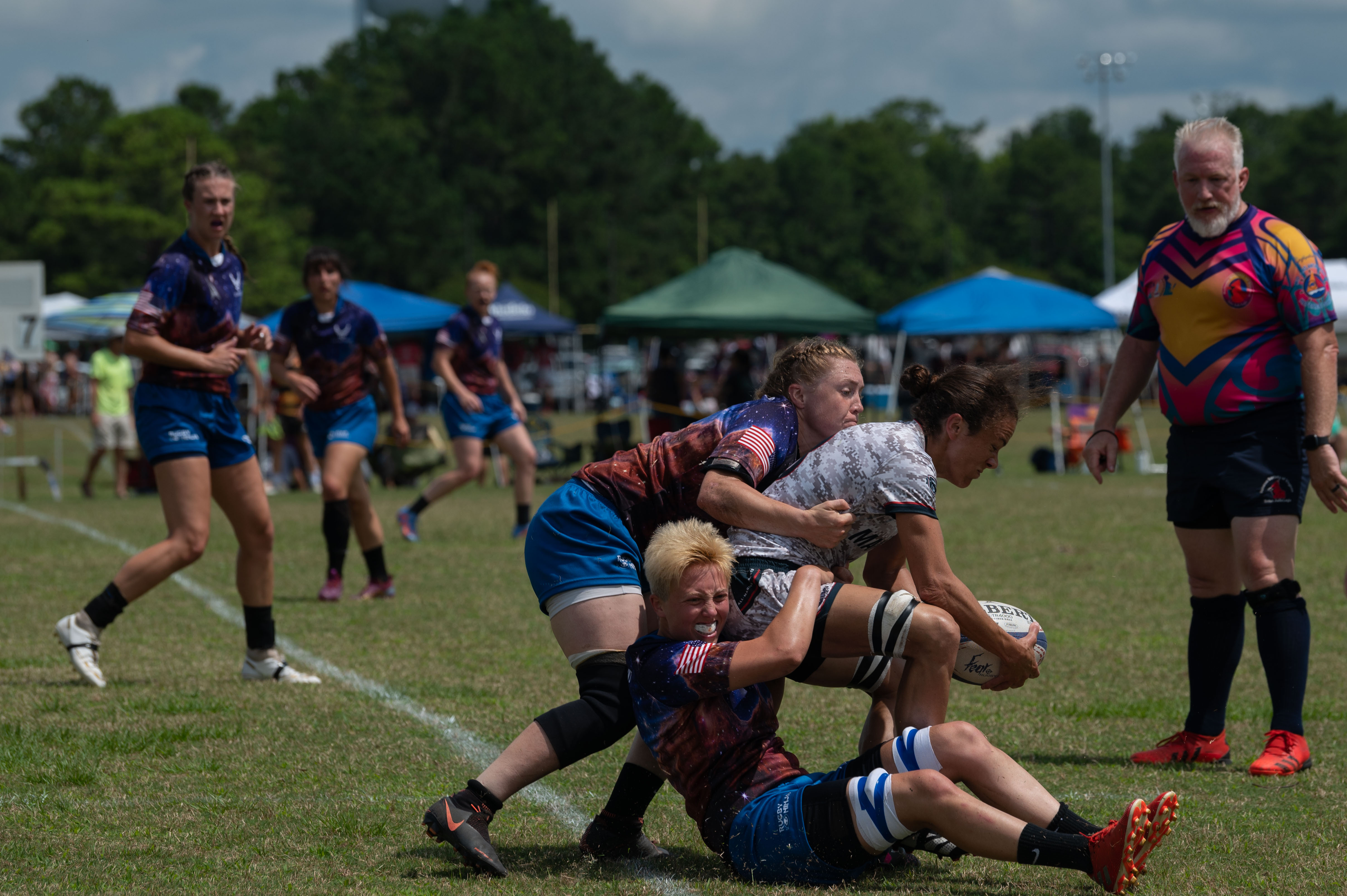 U.S. Air Force Women’s Rugby team takes home gold > Seymour Johnson Air ...