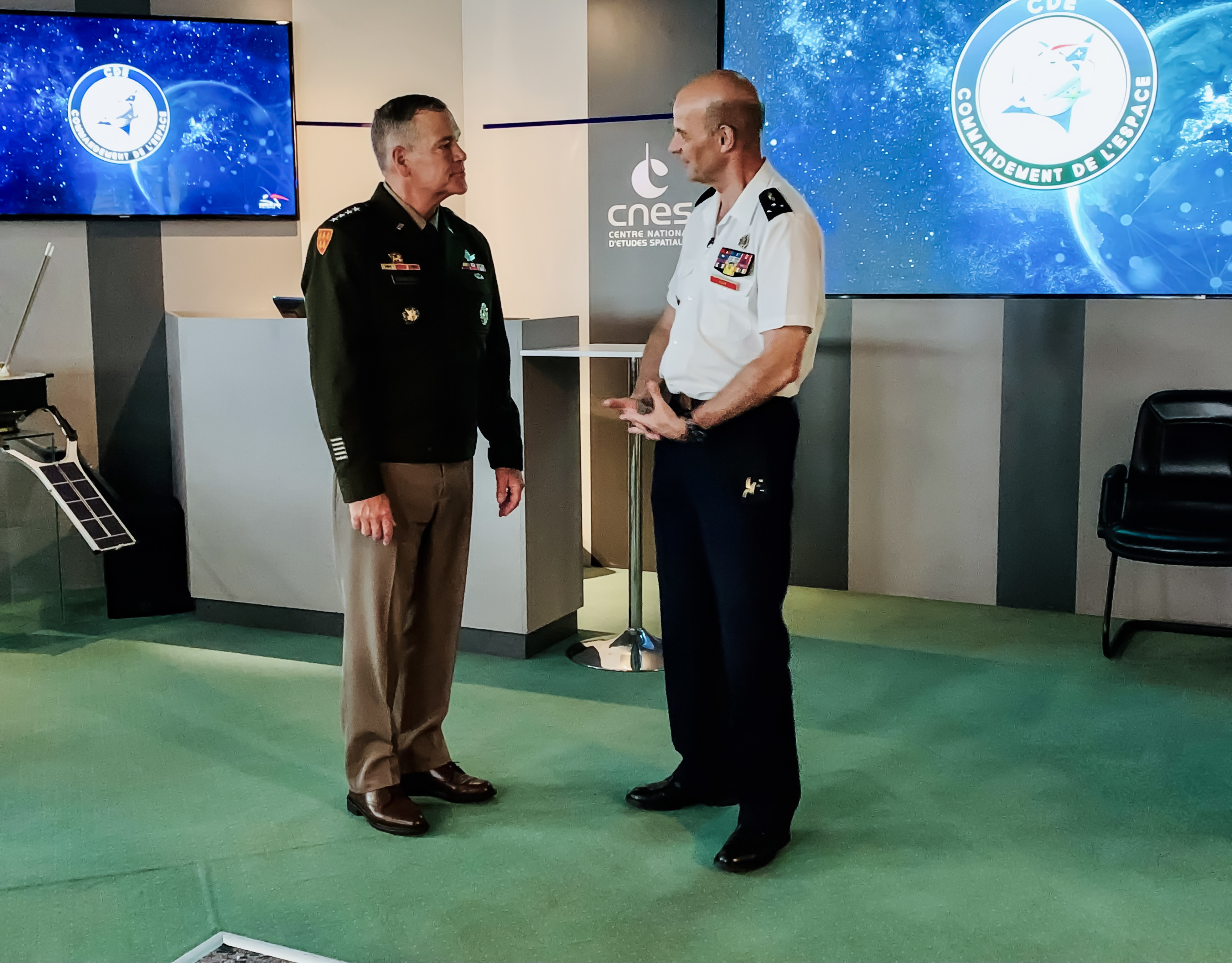 USSPACECOM Commander returns to the European theater to strengthen ...