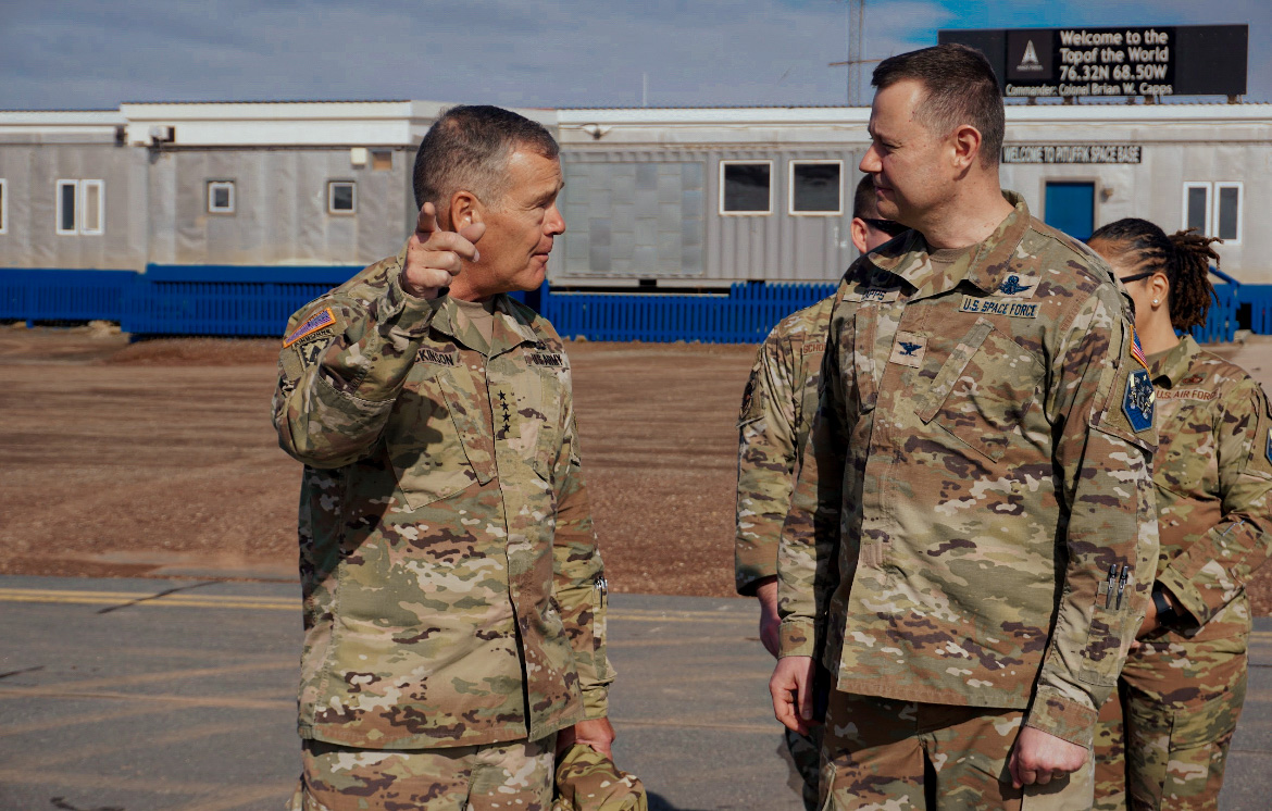 Usspacecom Commander Returns To The European Theater To Strengthen