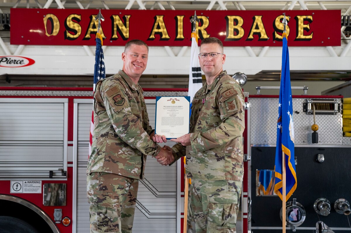 51st CES Change of Command > Osan Air Base > Article Display