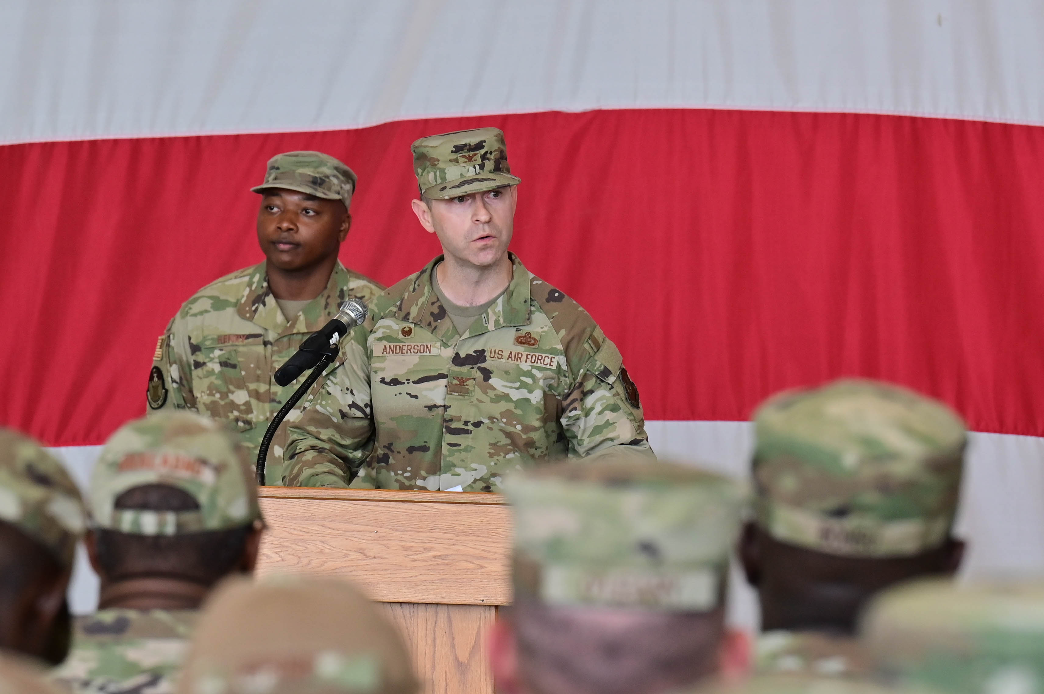 31 MSG Change of Command > Aviano Air Base > Display