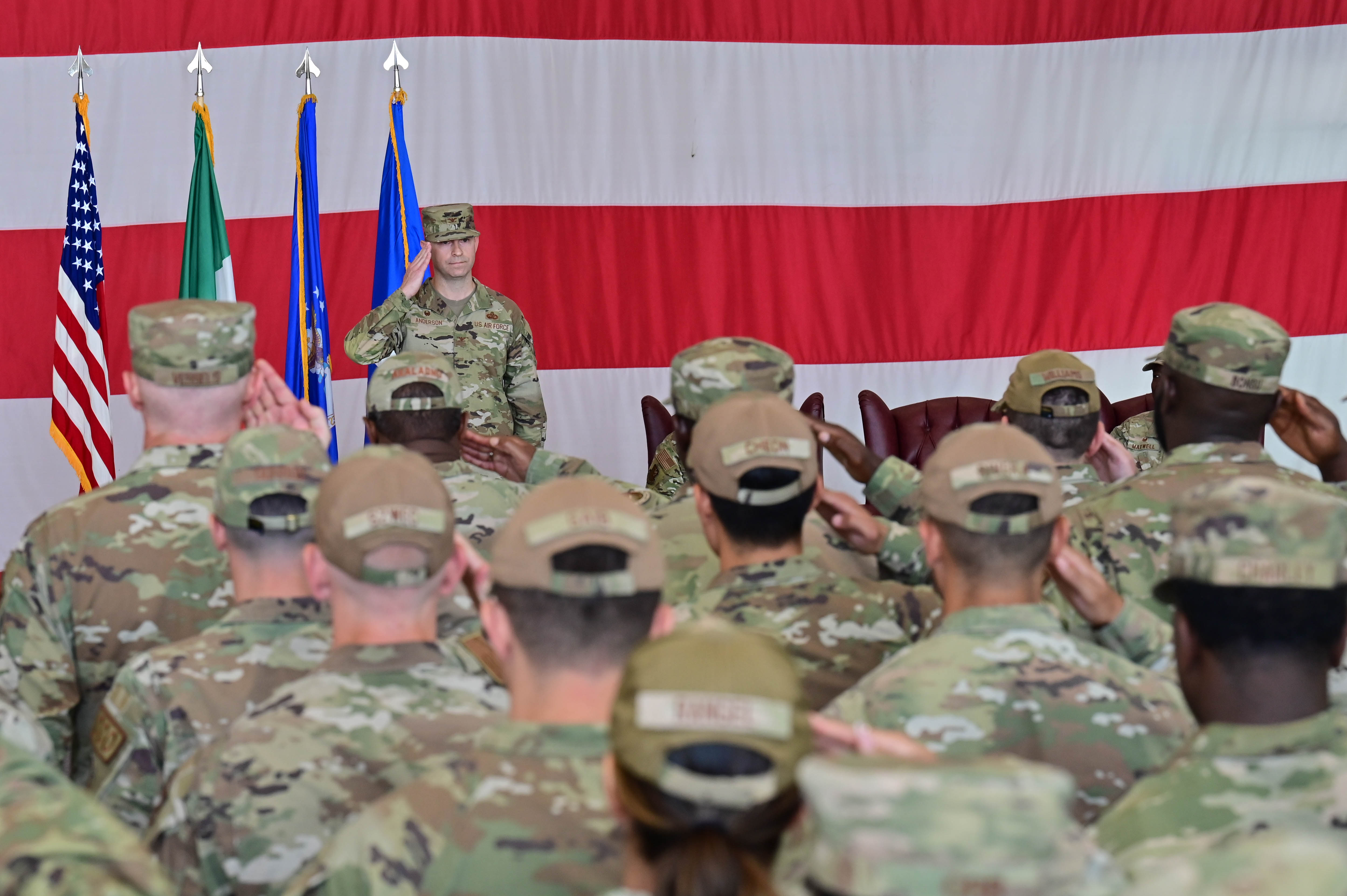 31 MSG Change of Command > Aviano Air Base > Display