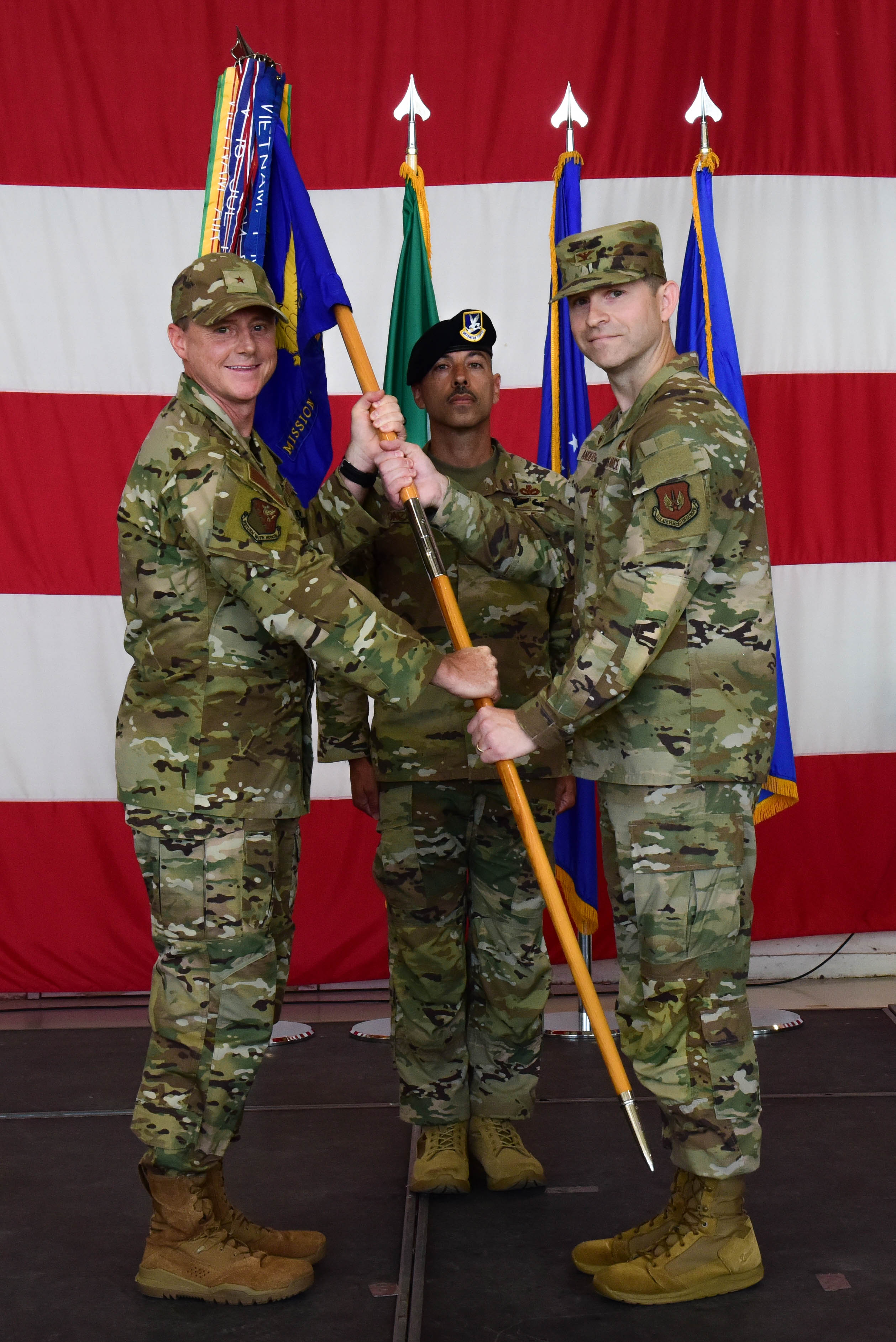 31 MSG Change of Command > Aviano Air Base > Display