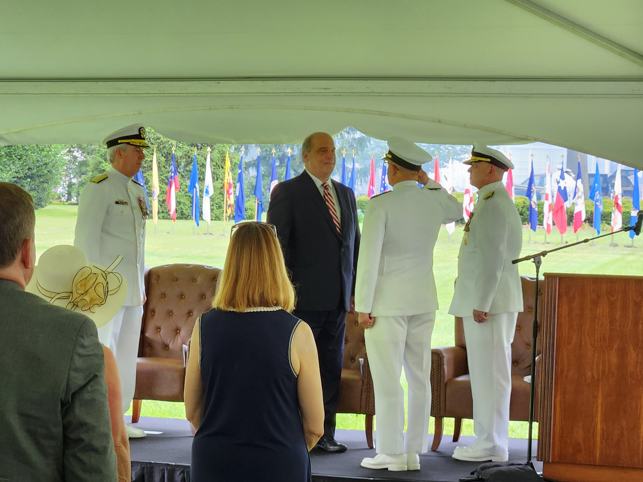 Program Executive Office Aircraft Carriers Holds Change-of-Office ...