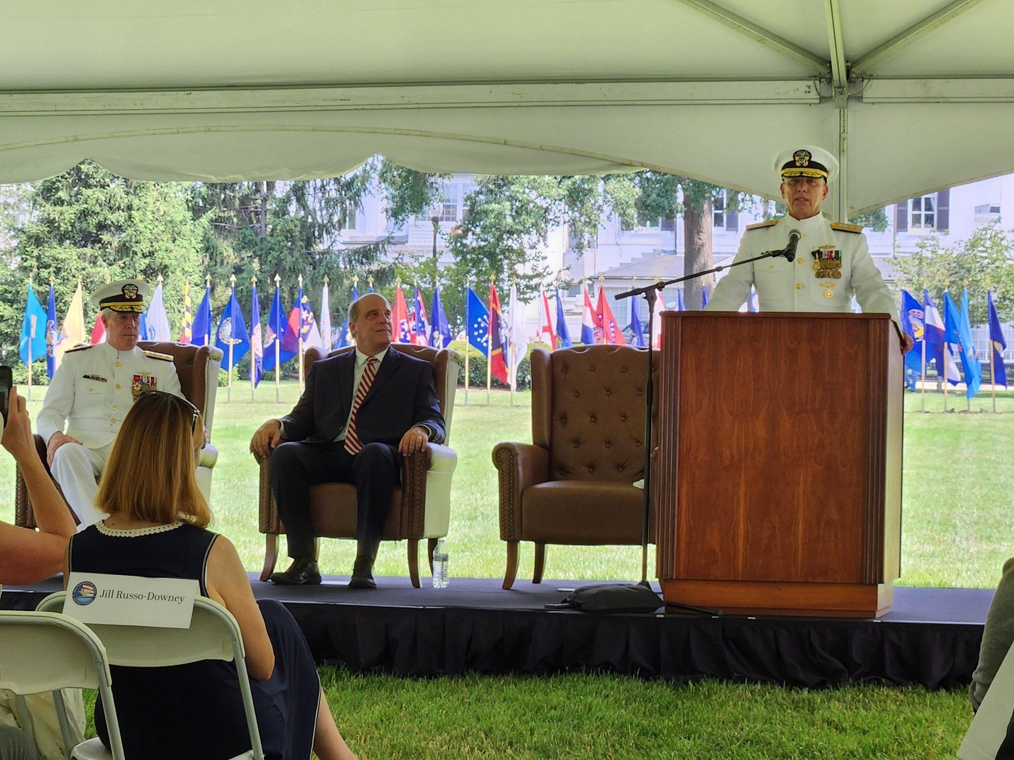 Program Executive Office Aircraft Carriers Holds Change-of-Office ...