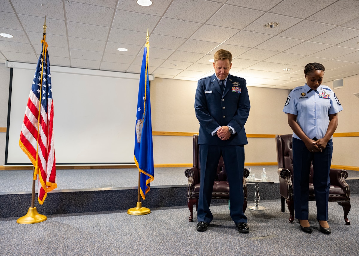 Chief Master Sgt. Candace Helder promotion ceremony > Royal Air Force ...