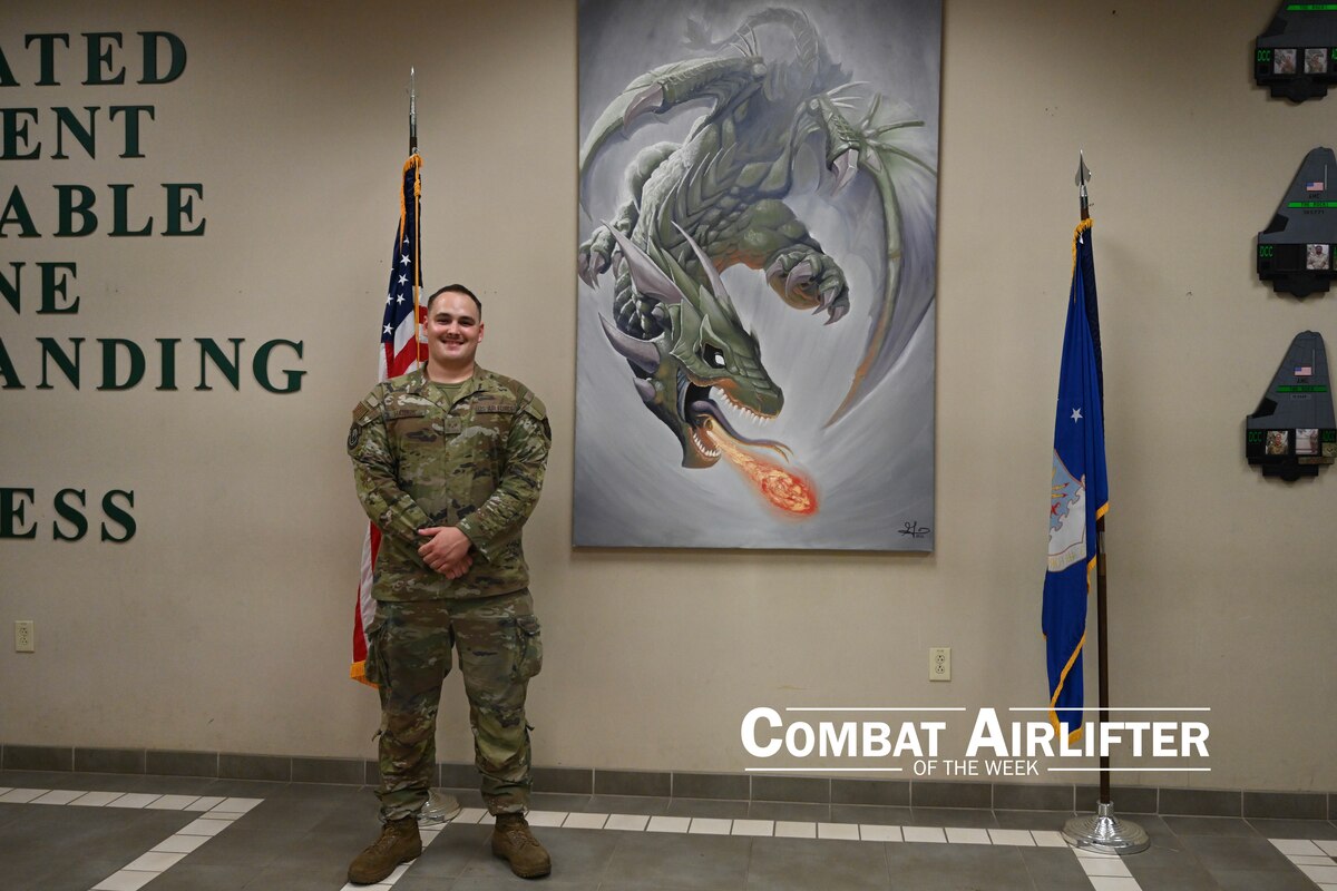 Combat Airlifter of the Week: Senior Airman Zachary Harris > Little ...