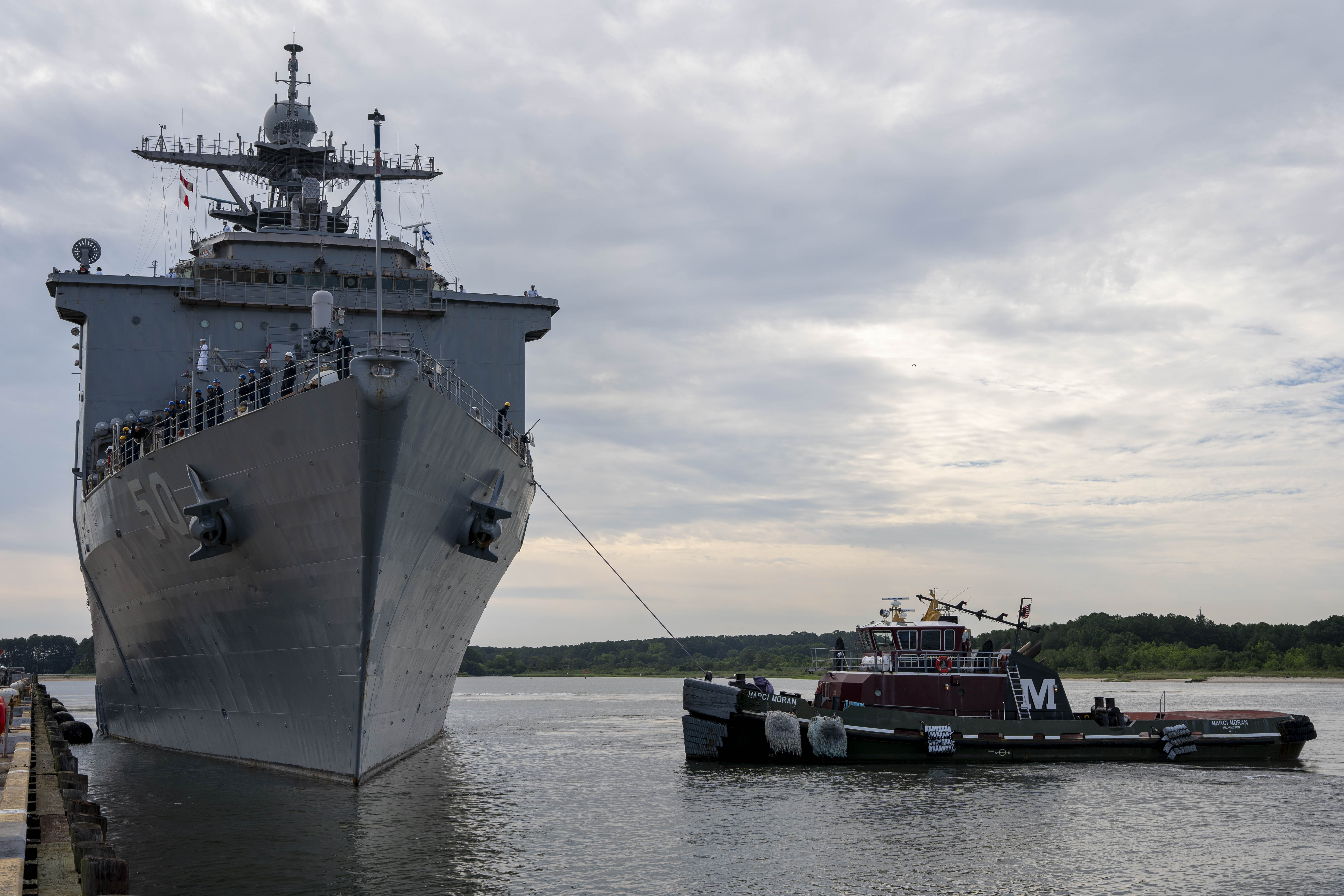 Bataan ARG and 26th MEU(SOC) Marines, Sailors Set Sail for Deployment ...