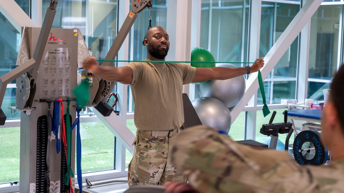 Physical therapy ensures combat readiness > Seymour Johnson Air Force ...